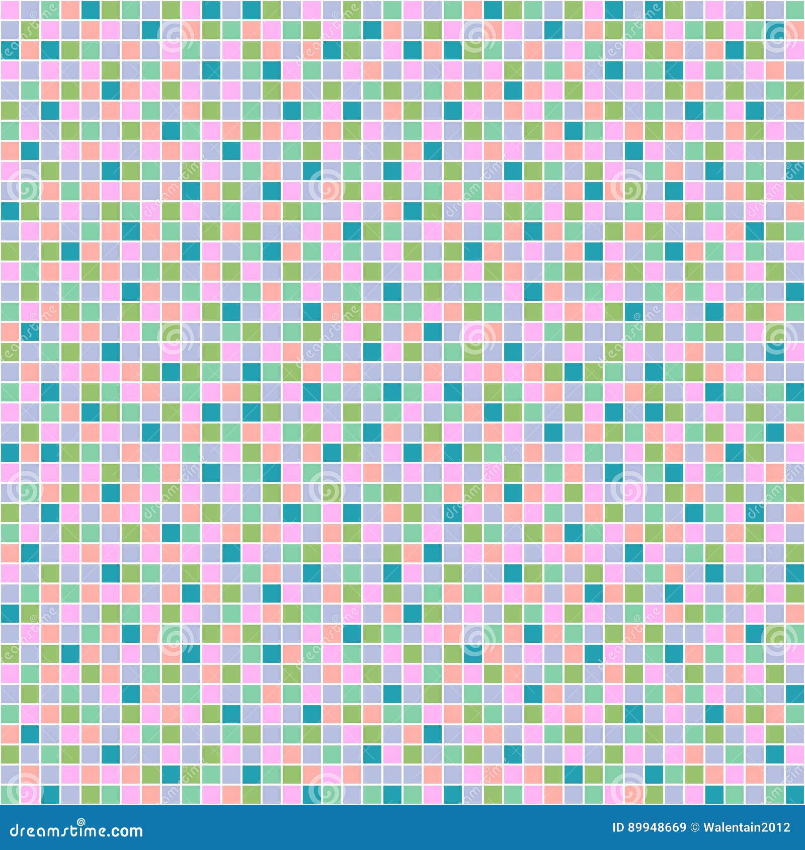 Seamless Vector Pattern with Squares. Simple Checkered Graphic Design ...