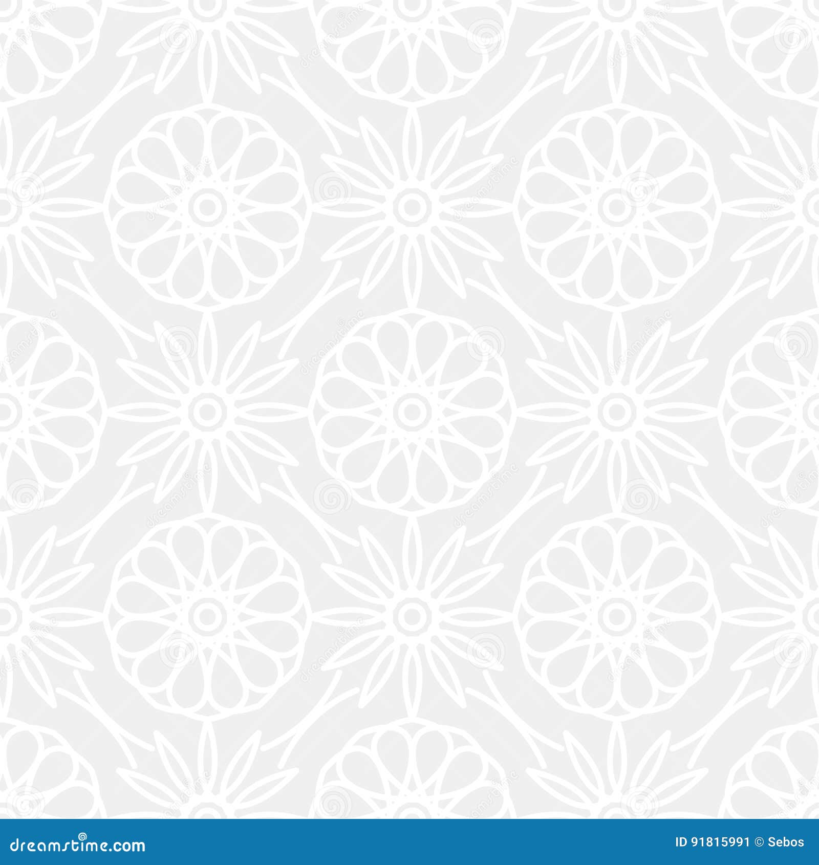 Seamless Vector Pattern with Symmetric Ornament. Abstract Subtle ... Seamless Vector Pattern with Symmetric Ornament. Abstract Subtle ...