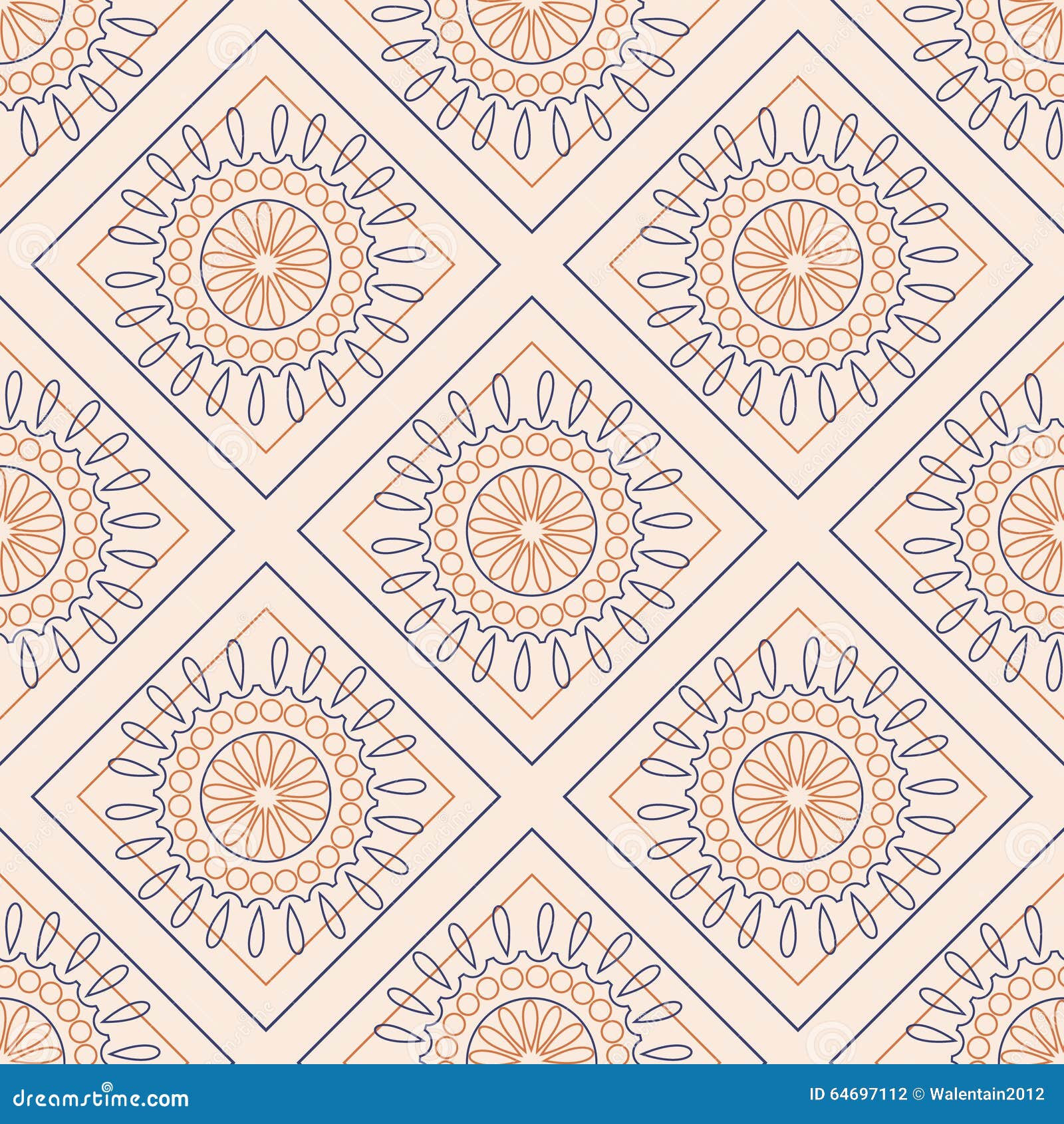 Symmetrical Geometric Bubble Pattern. Abstract Background Design ...