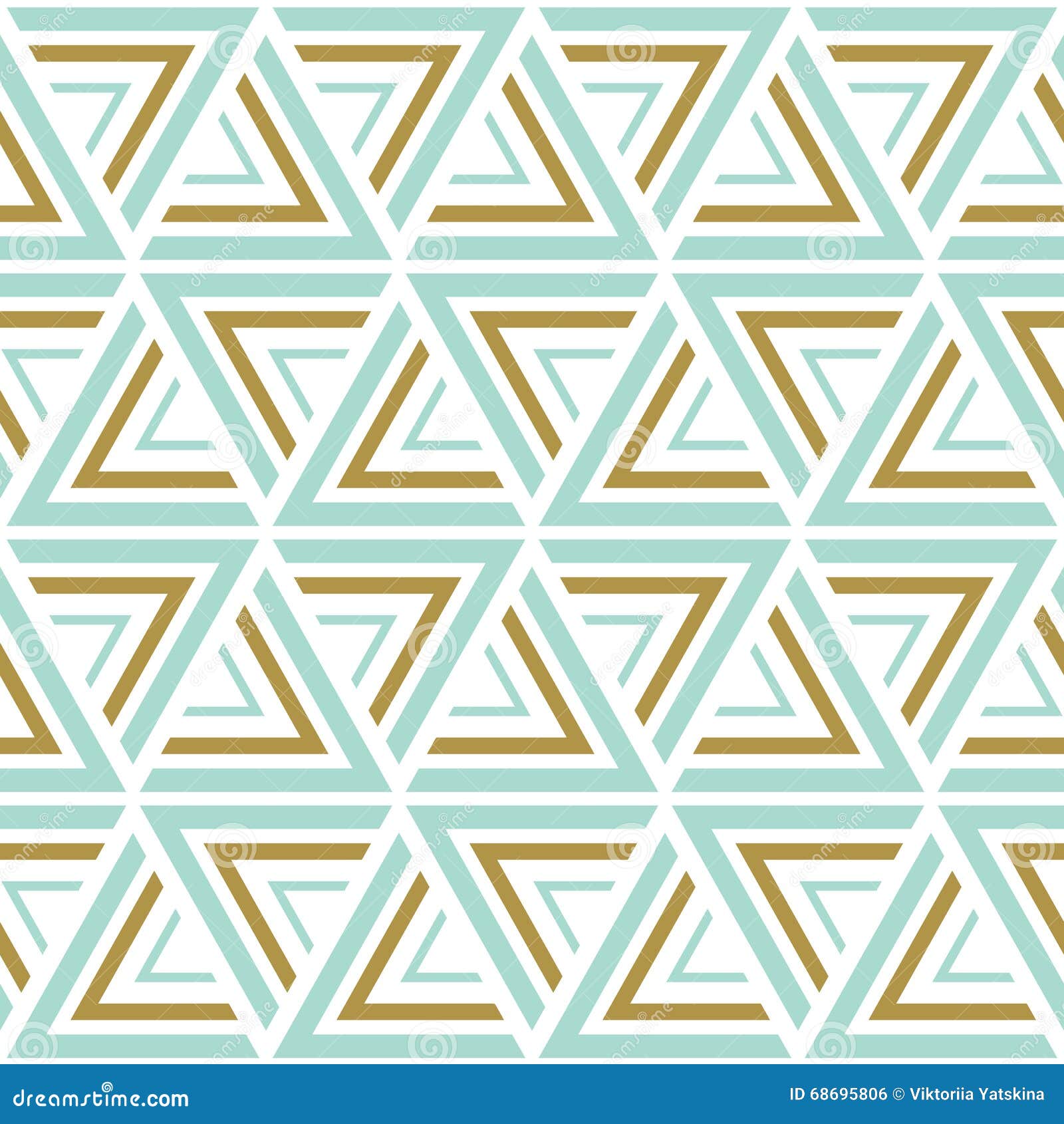Seamless Vector Patterns. Blue and Gold Seamless Background Stock ...
