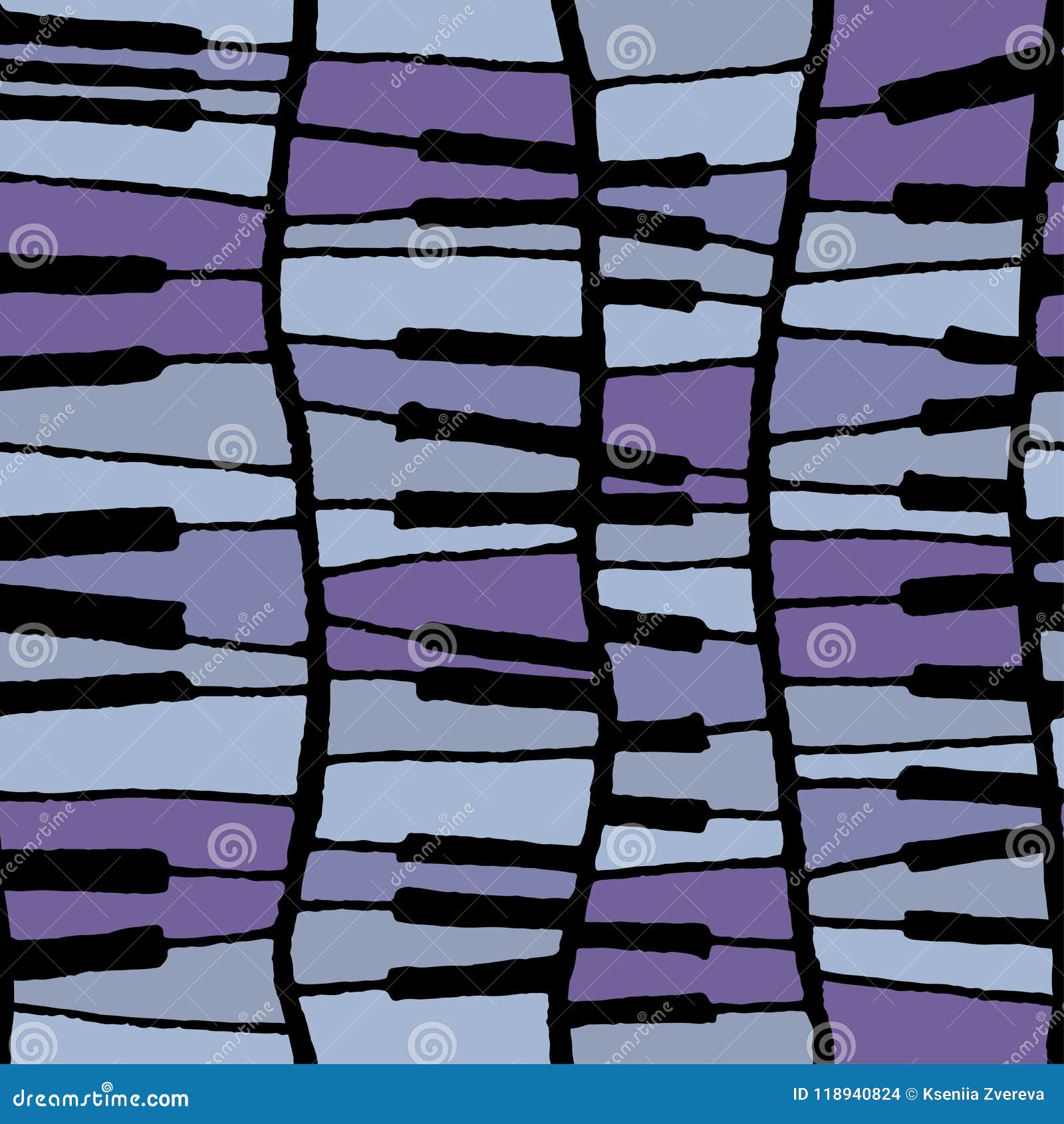 Seamless Vector Piano Pattern in Violet Tones Stock Vector ...