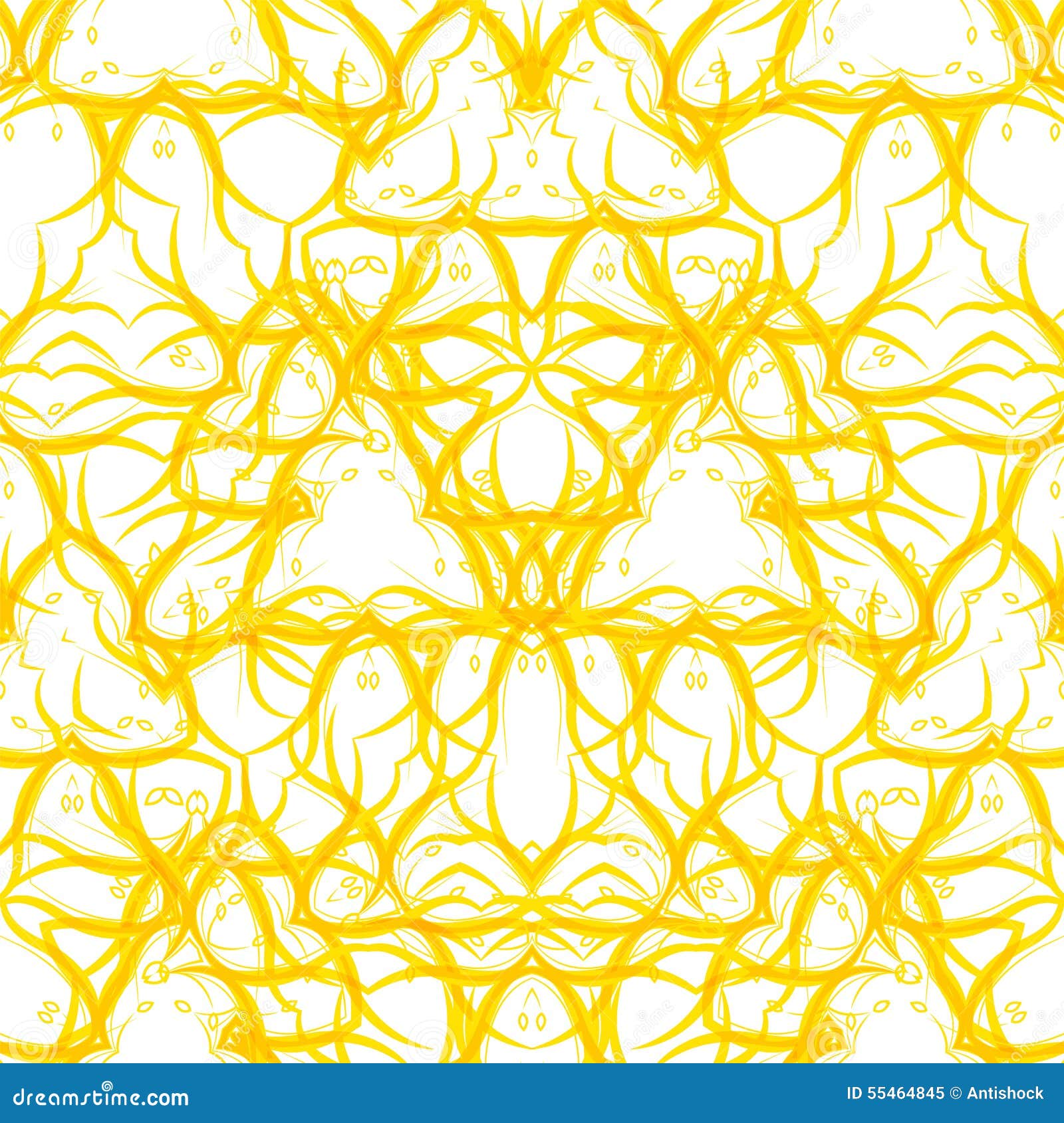 Seamless Vector Swirl Pattern. Modern Texture Stock Vector ...