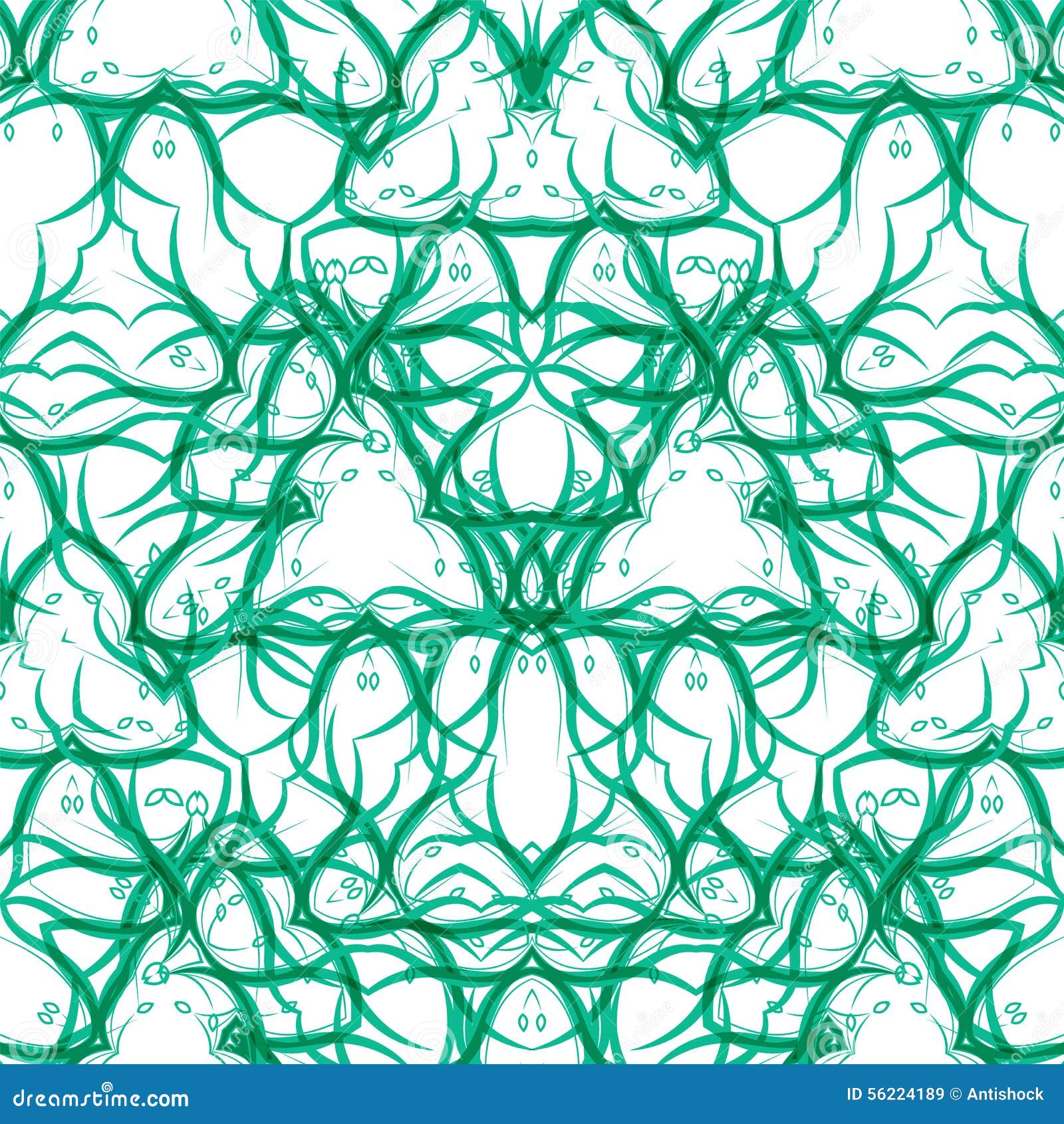 Seamless Vector Swirl Pattern. Modern Texture Stock Vector ...