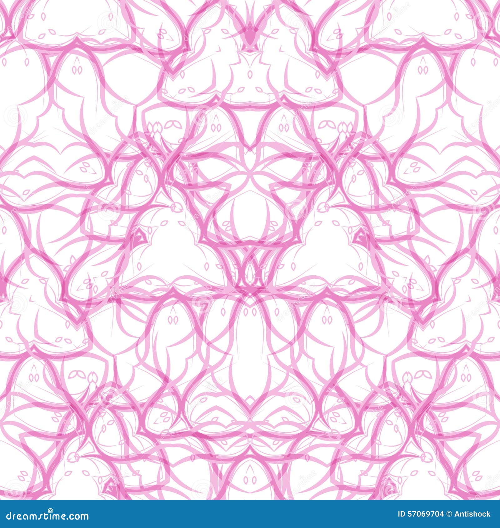 Seamless Vector Swirl Pattern. Modern Texture Stock Vector ...