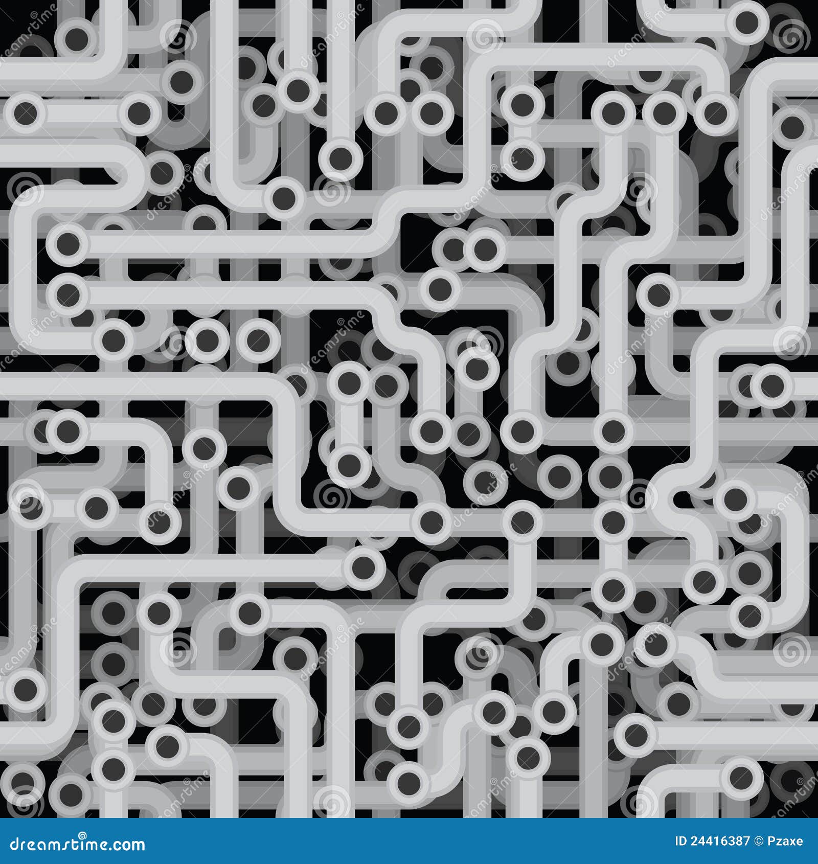 Seamless Vector Texture - Electrical Engineering Stock Vector ...