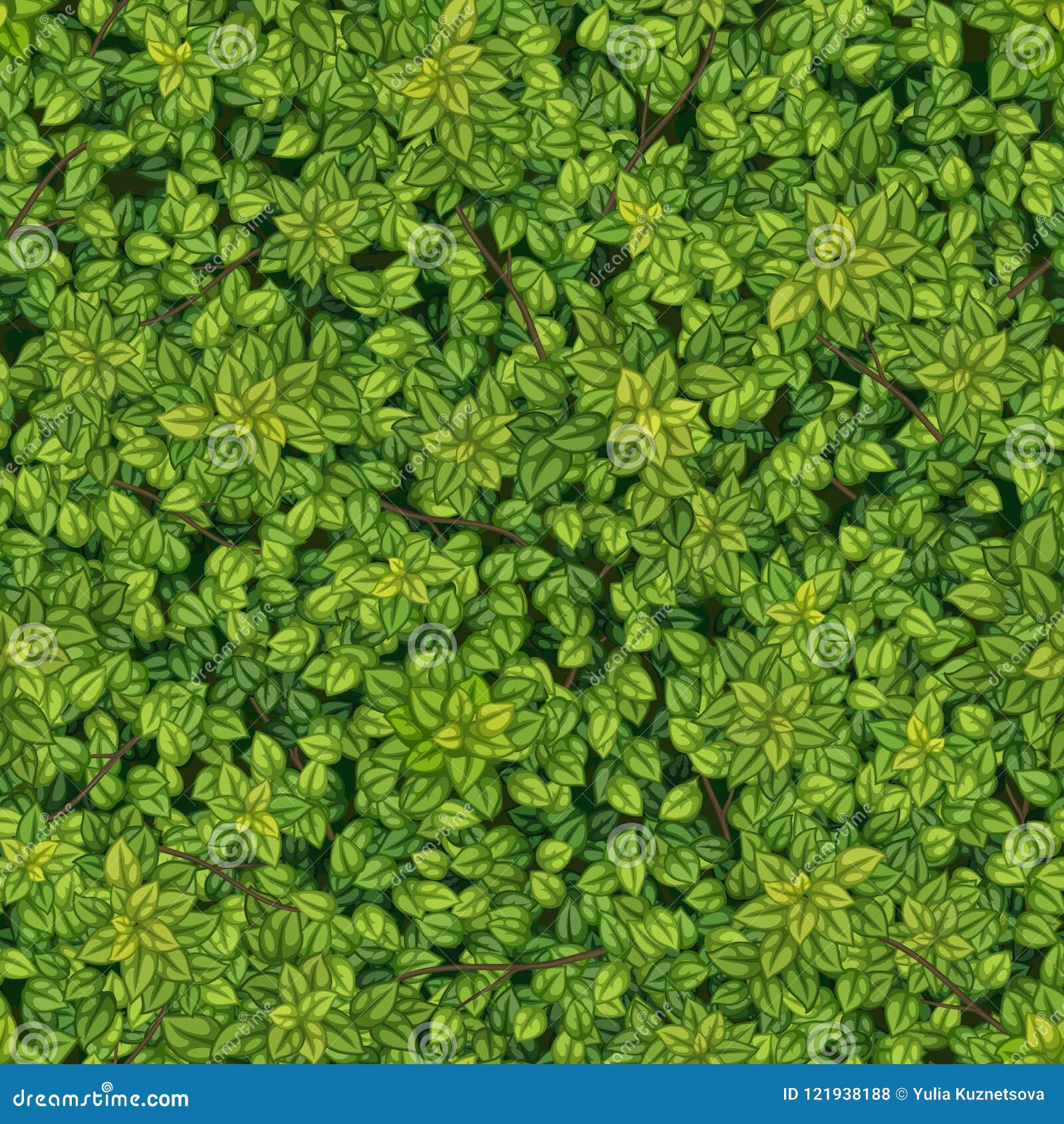 Tree Leaves Texture Seamless