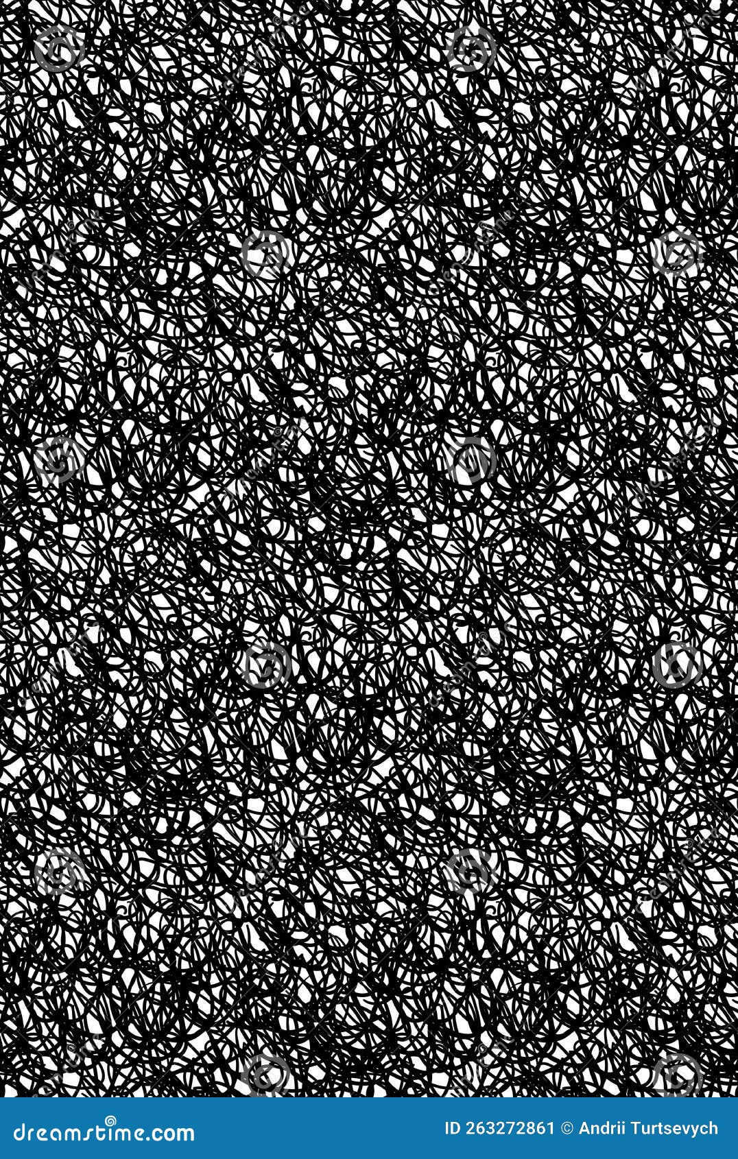 Seamless Vector Texture with Hand-drawn Doodle Effect Stock Vector ...