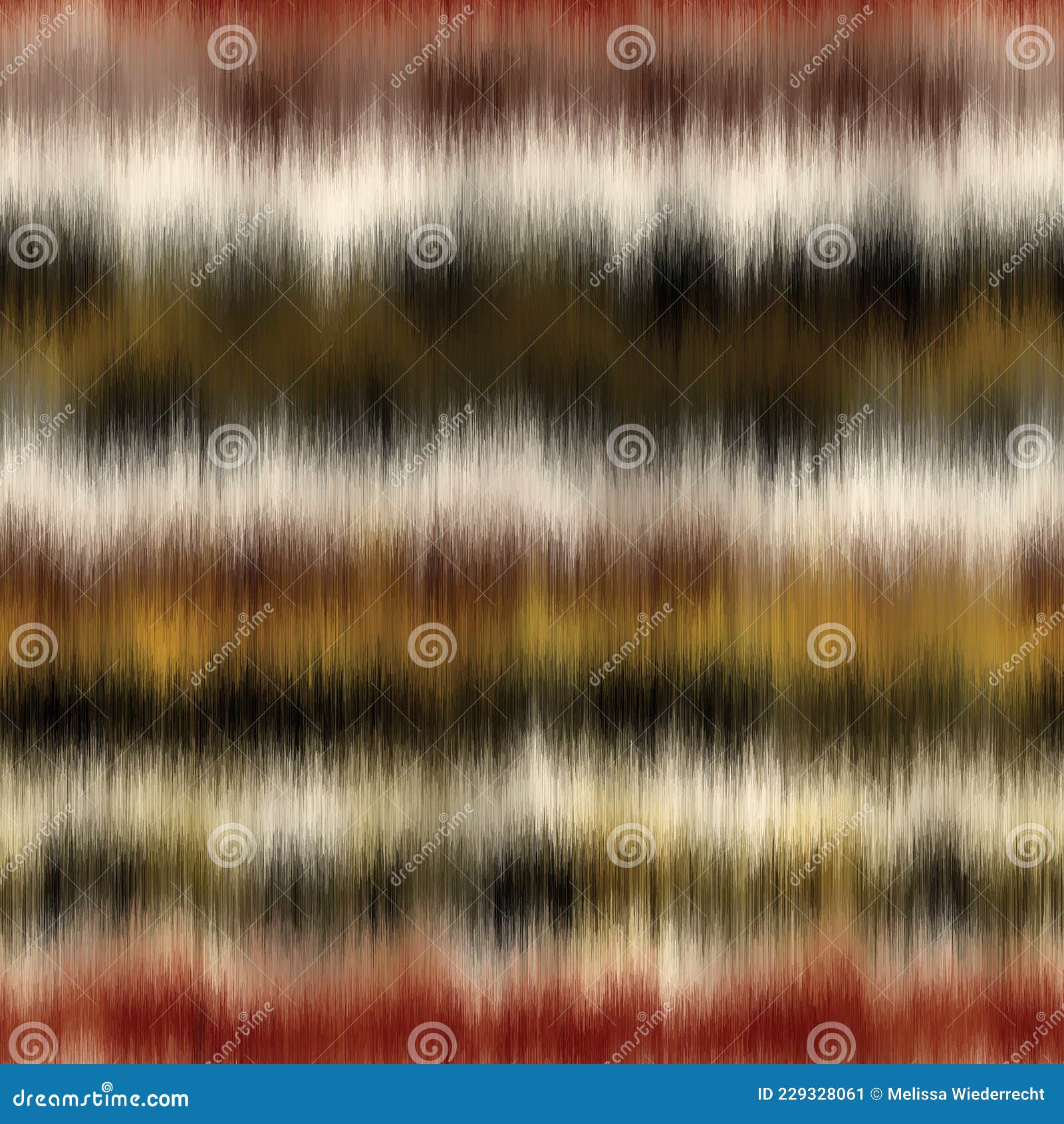 Seamless Vector Tie Dye Multicolor Bleeding Stripe Pattern for Surface ...