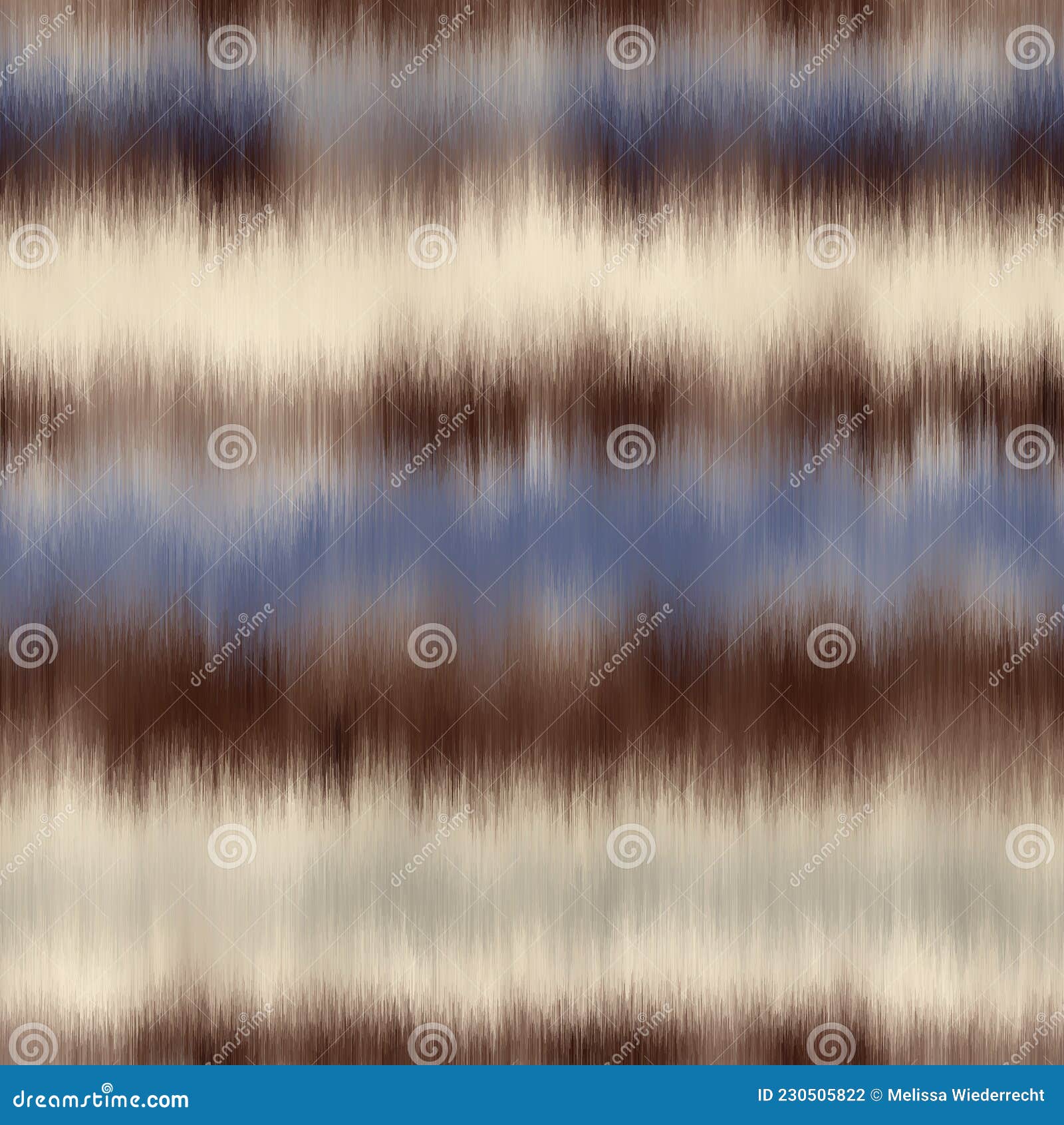 Seamless Vector Tie Dye Multicolor Bleeding Stripe Pattern for Surface ...
