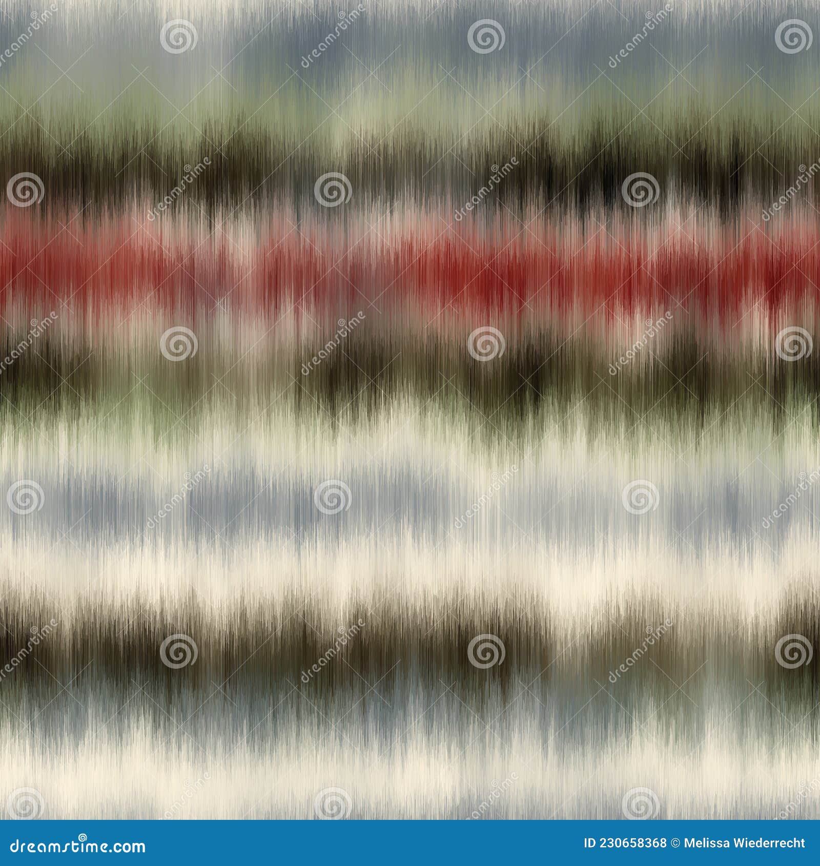 Seamless Vector Tie Dye Multicolor Bleeding Stripe Pattern for Surface ...