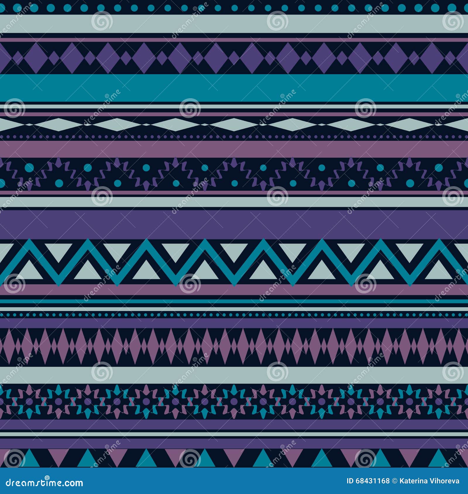 Seamless Vector Tribal Texture Pattern Stock Vector - Illustration of ...