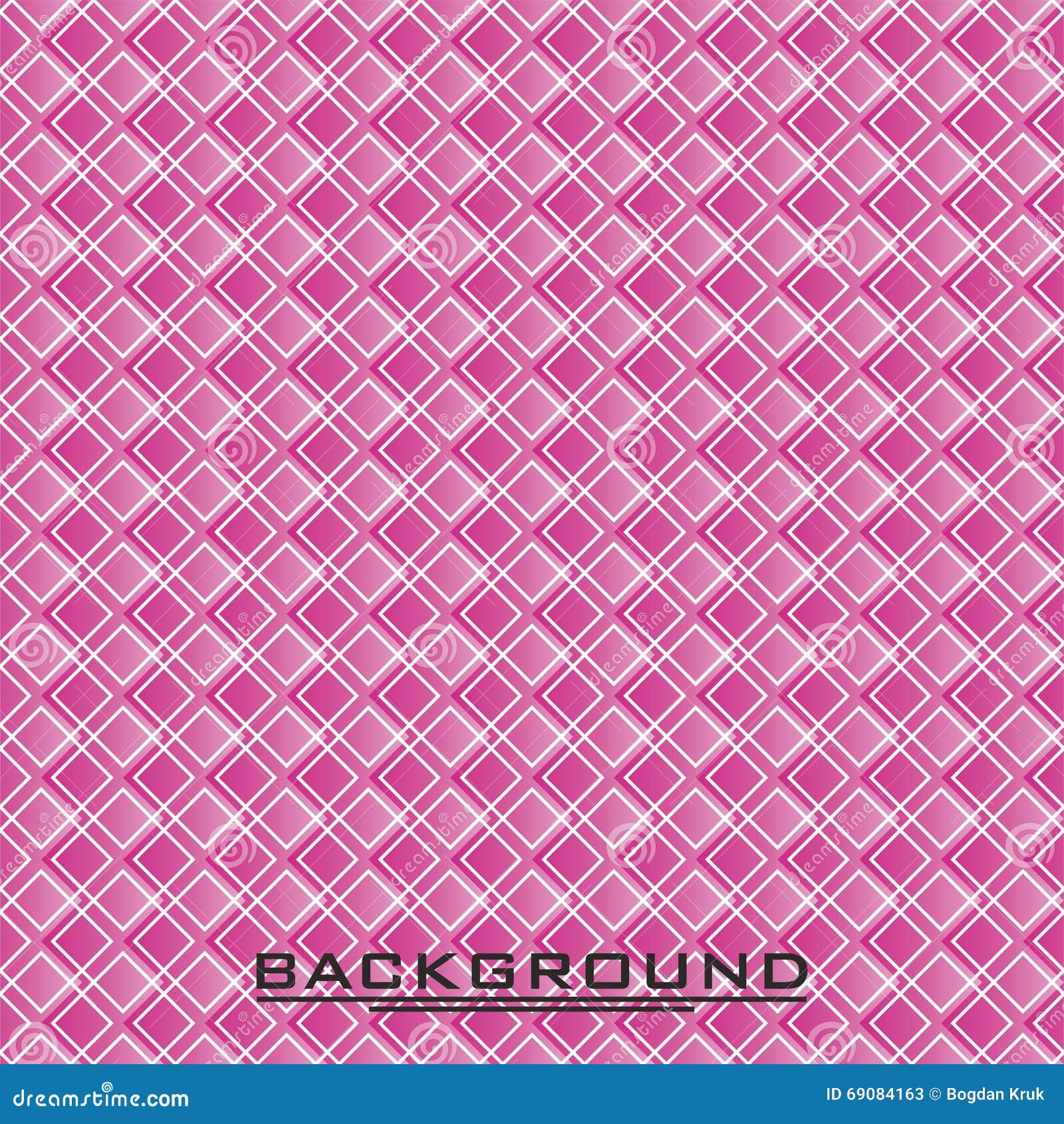 Seamless Vector Violet Rhombus Pattern. Background Stock Vector ...