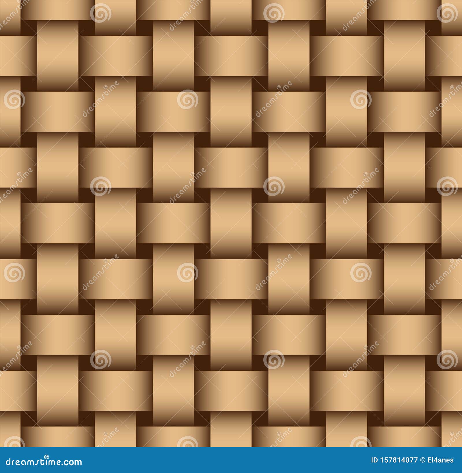 Seamless Vector Weave Pattern Stock Vector - Illustration of decor ...