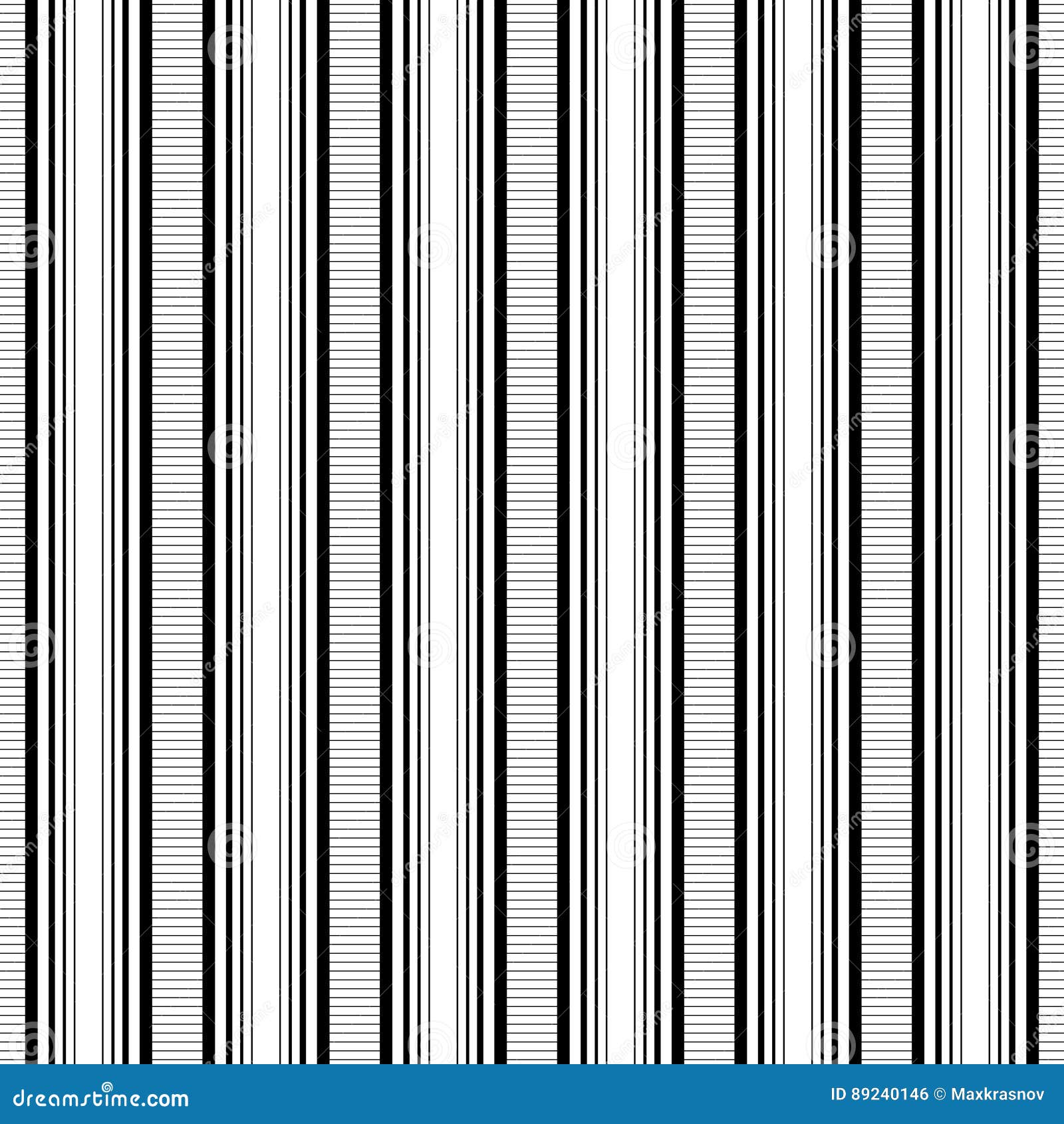 Seamless Vertical Stripe Pattern Stock Vector - Illustration of ...