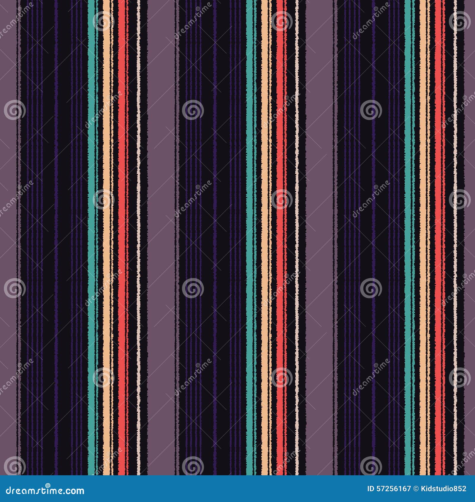 Seamless Vertical Stripes Pattern Stock Vector - Illustration of ...