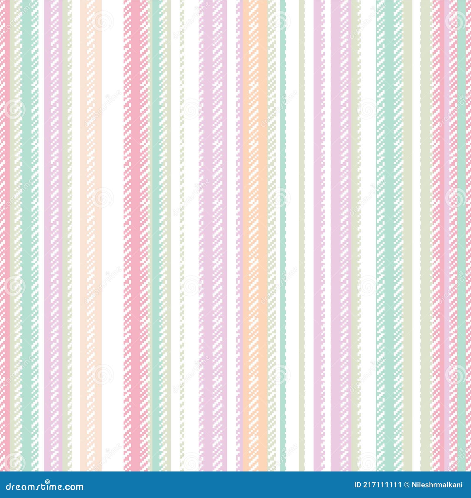 Seamless Vertical Stripes Pattern with Textured Effect Stock Vector ...