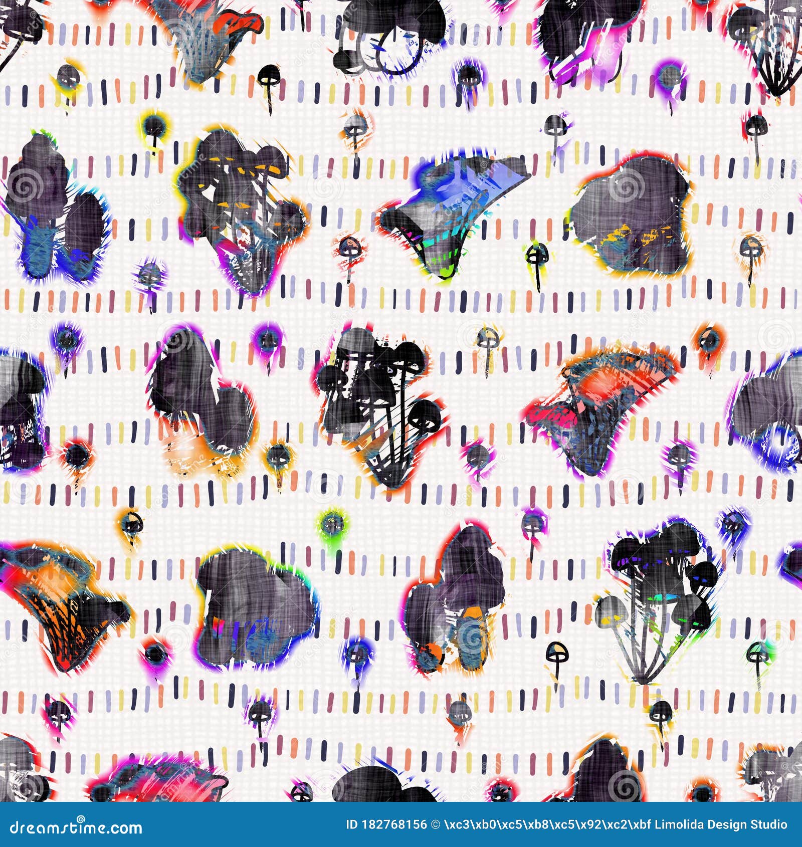 Funghi Pattern Stock Illustrations – 18 Funghi Pattern Stock ...