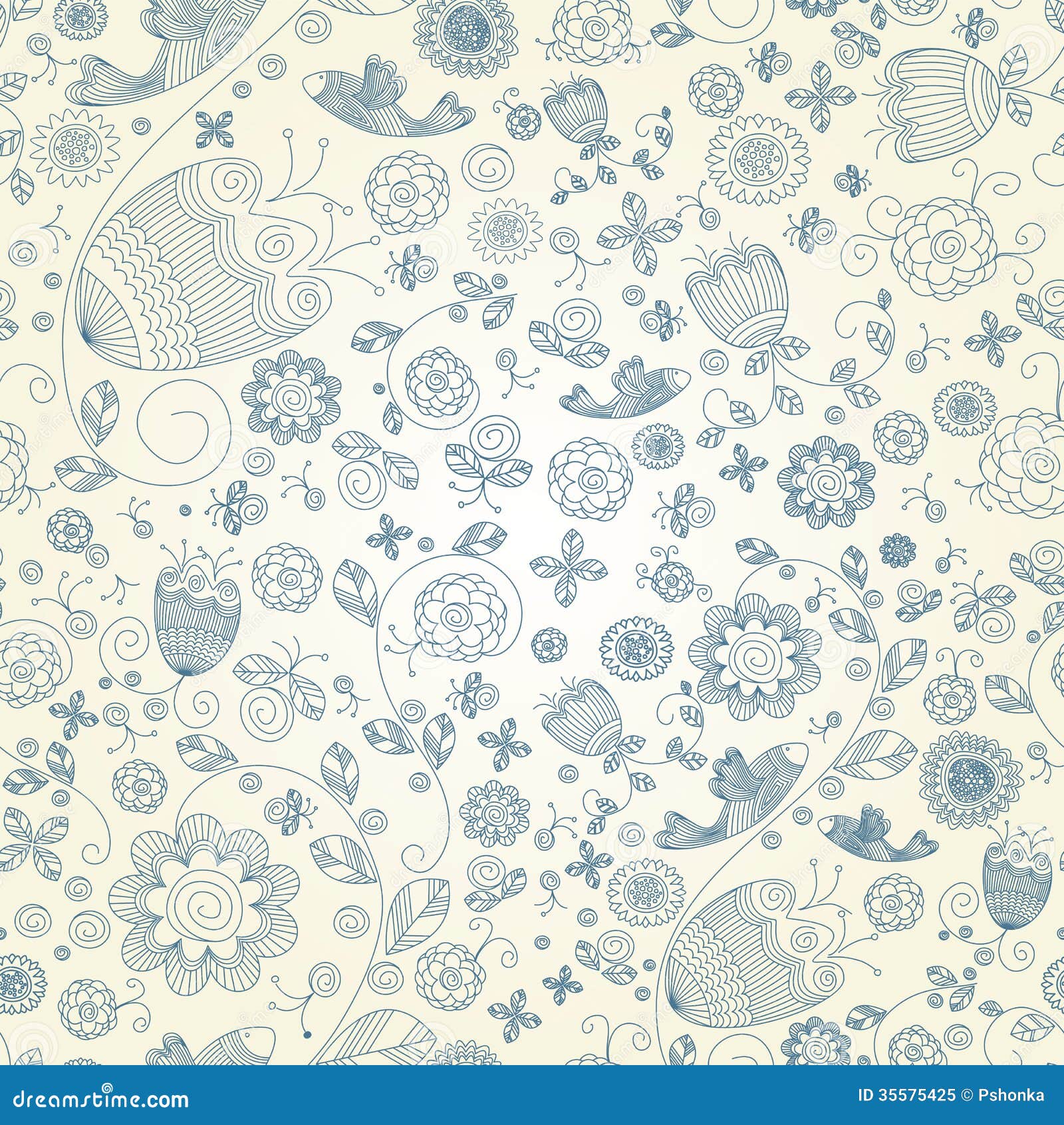 Seamless Vintage Background Stock Vector - Illustration of repeating ...