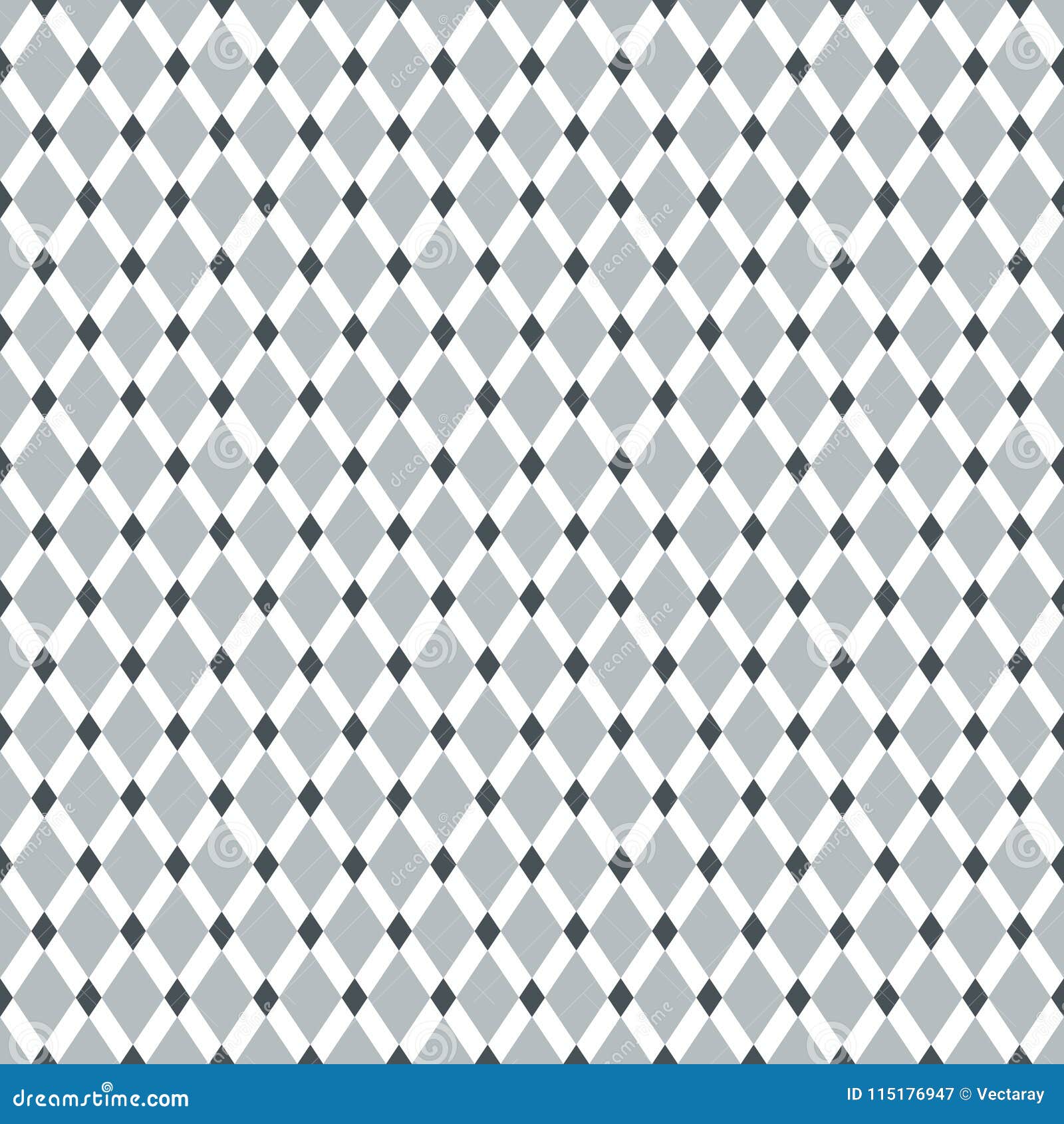 Seamless Vintage Diamond Pattern Background Stock Illustration ...