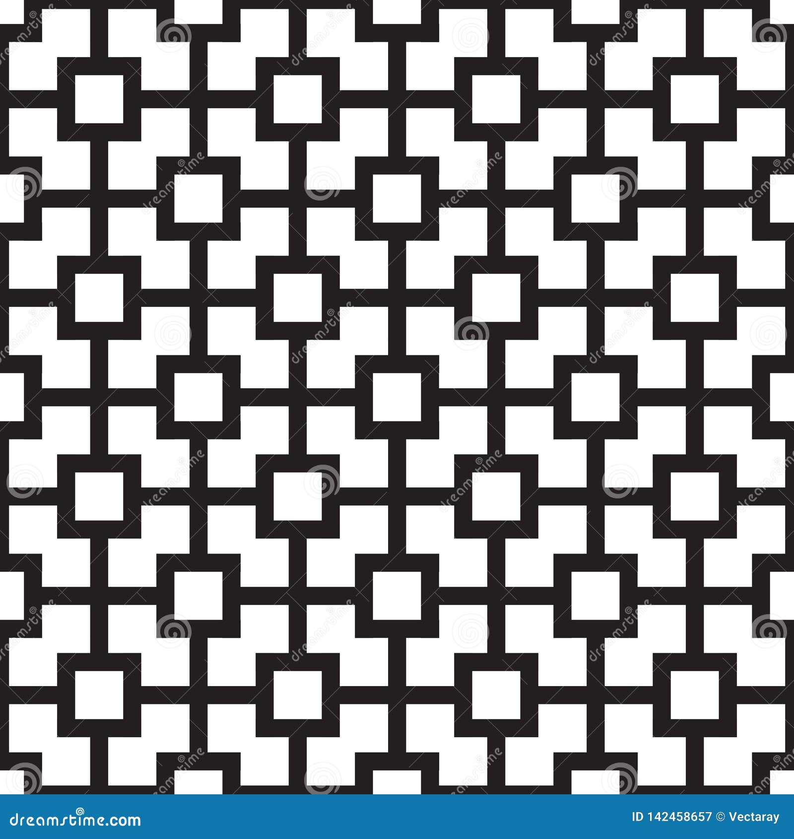 Seamless Vintage Lattice Pattern Background Stock Vector - Illustration ...