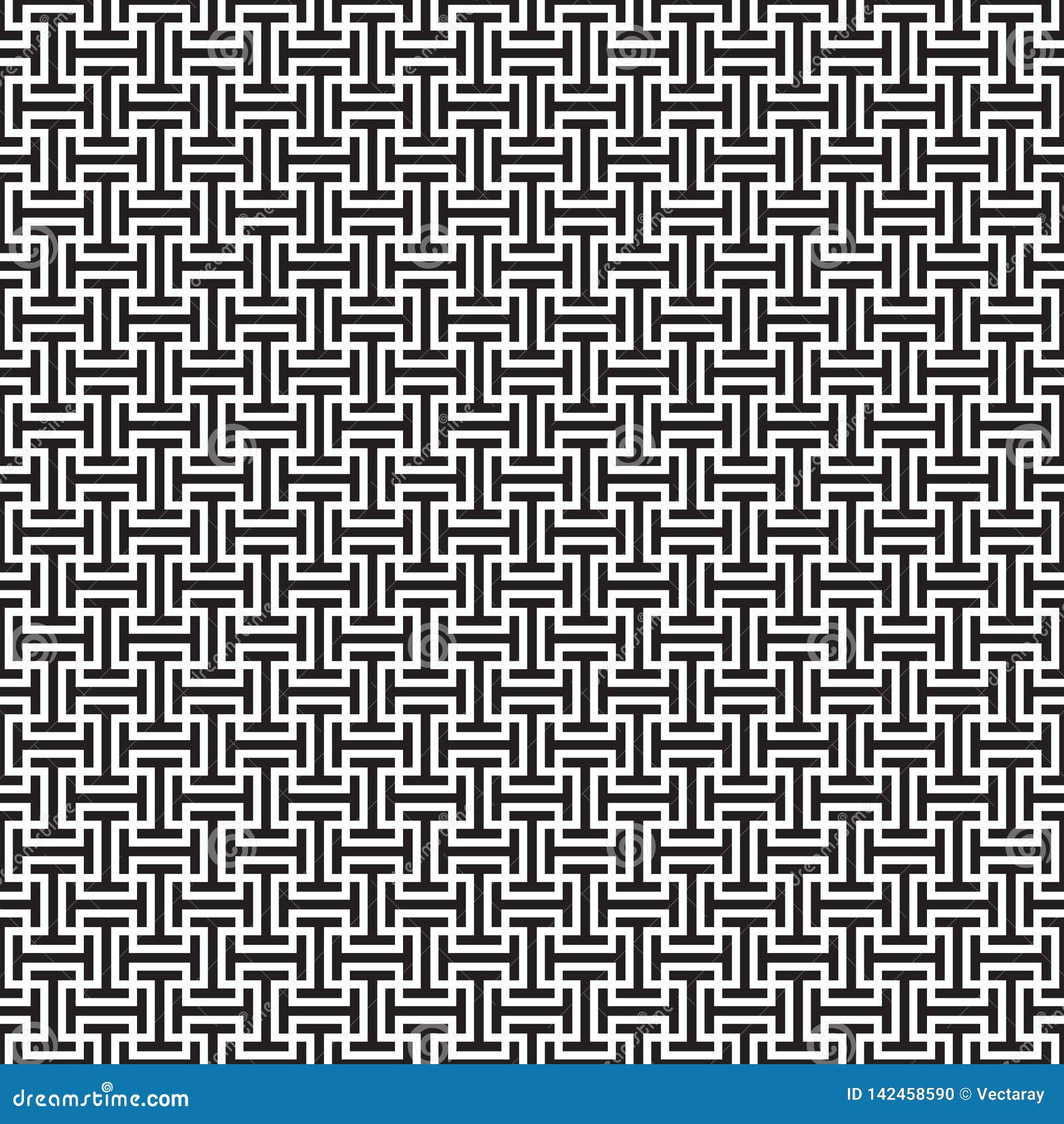 Seamless Vintage Lattice Trellis Pattern Background Stock Illustration ...