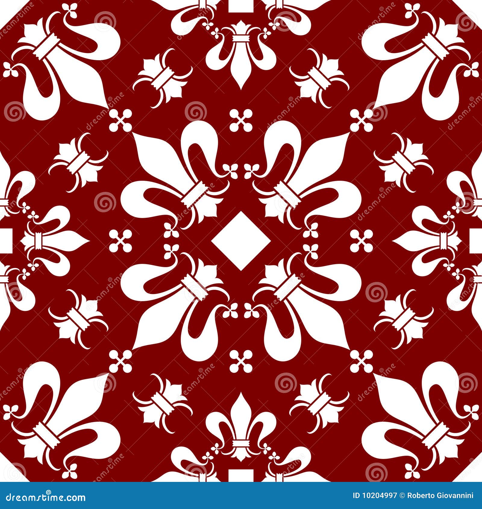 Seamless Vintage Pattern [2] Stock Vector - Illustration of elements ...