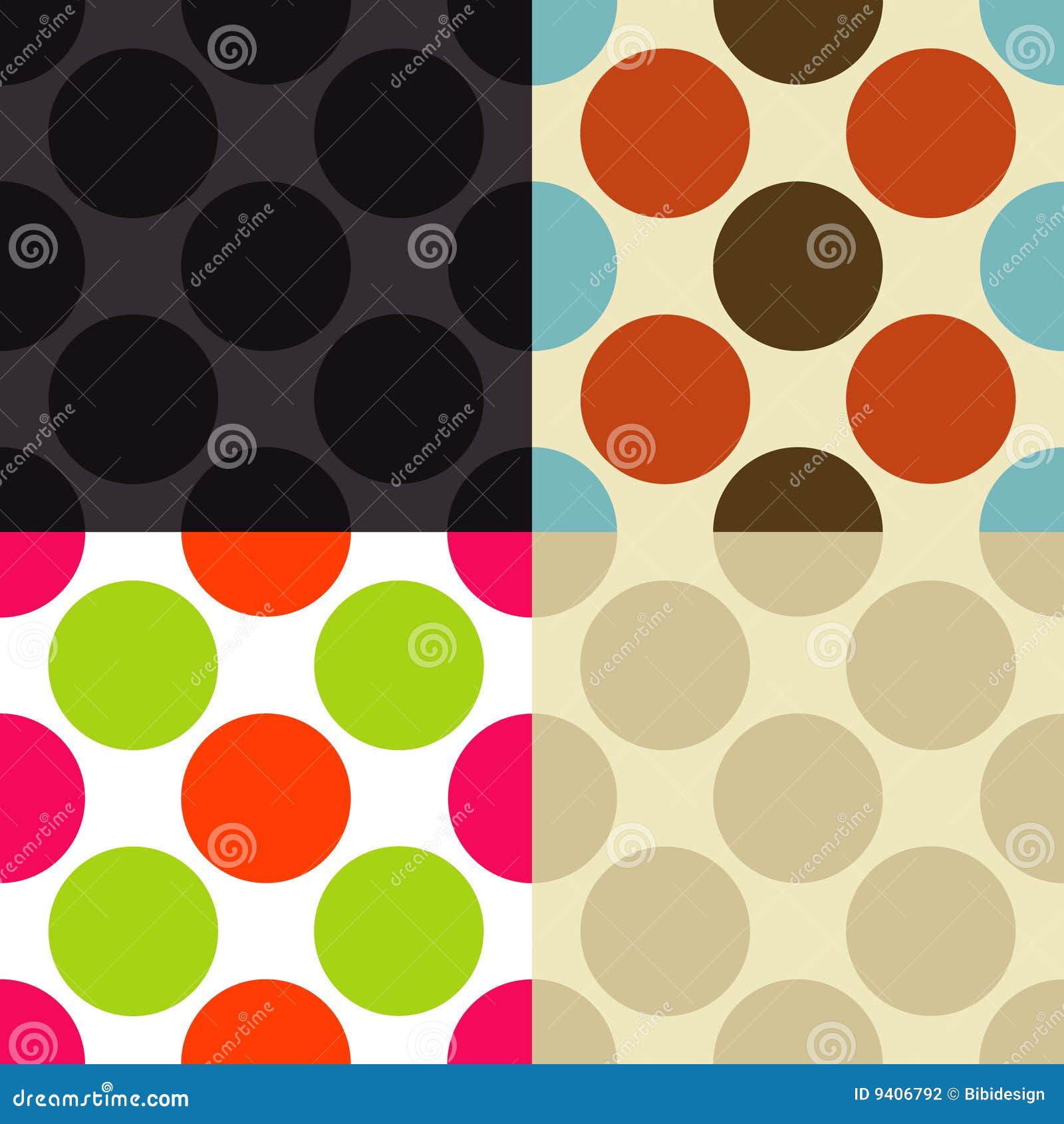 Seamless Vintage Pattern stock vector. Illustration of curl - 9406792