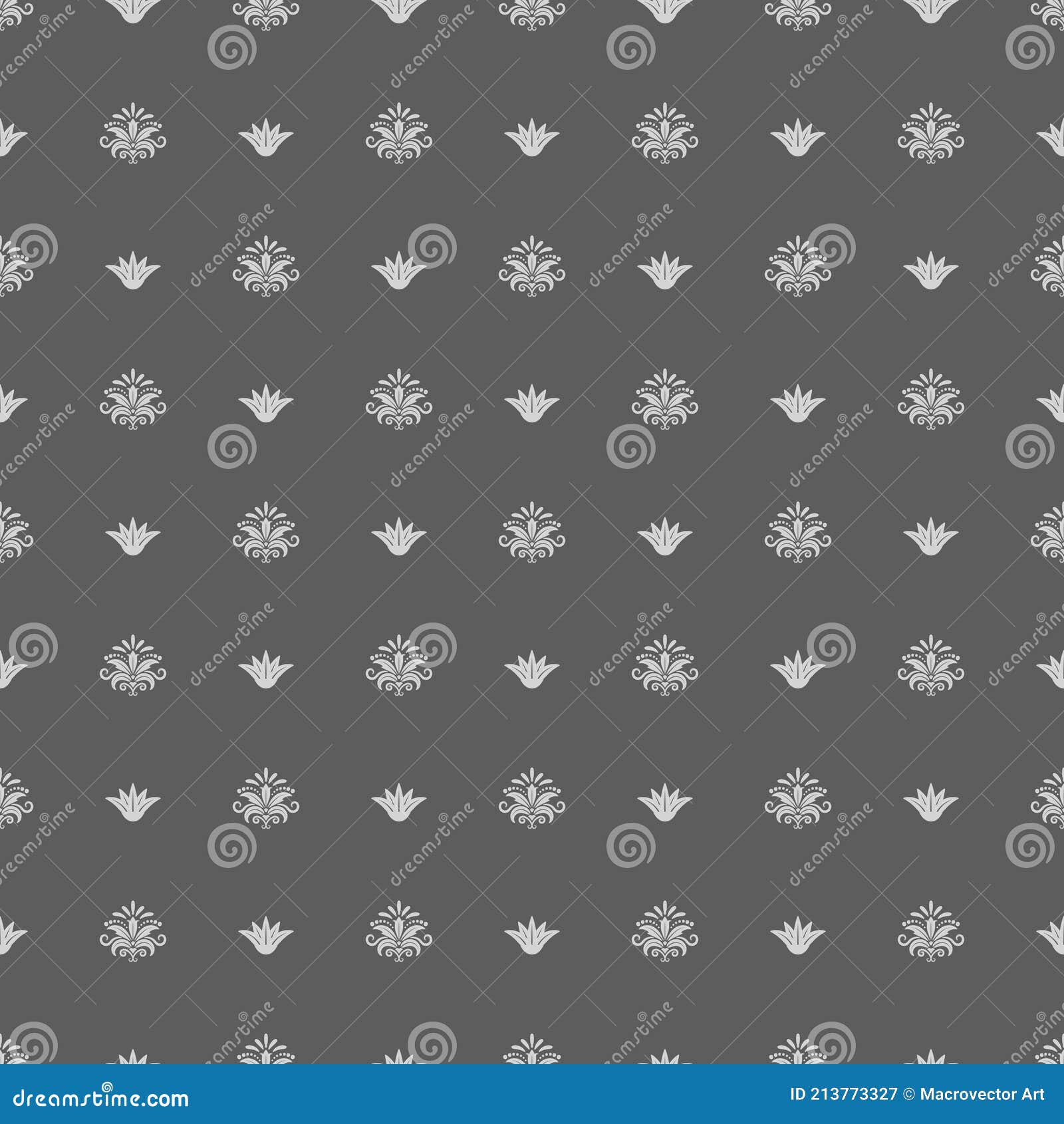 Seamless Vintage Royal Pattern Stock Vector - Illustration of beautiful ...