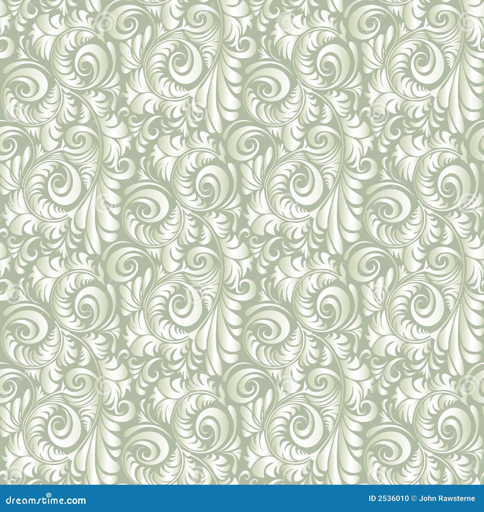 Seamless Vintage Wallpaper stock illustration. Illustration of flora ...