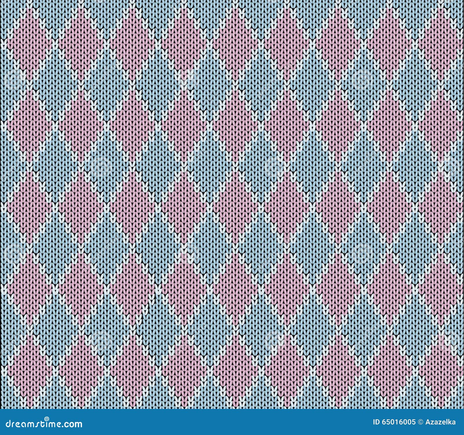 Seamless Violet Knitted Background. Endless Yarn Texture. Vector ...