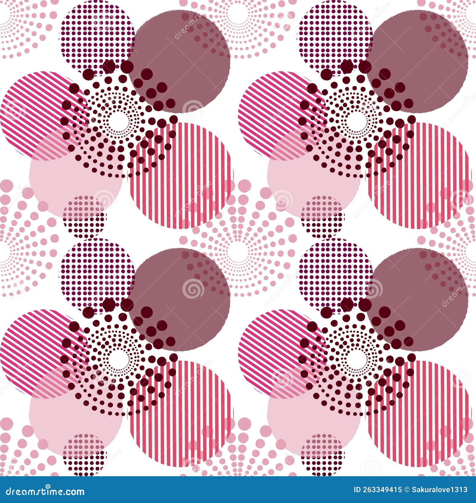 Seamless Viva Magenta PANTONE 18-1750 2023 Color Of The Year Agate Gem ...