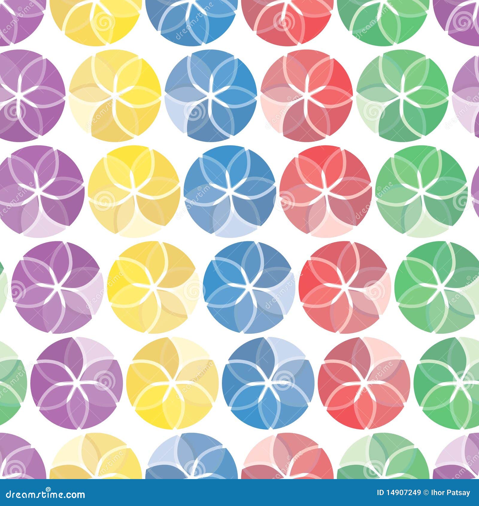 Seamless vivid pattern stock vector. Illustration of graphic - 14907249