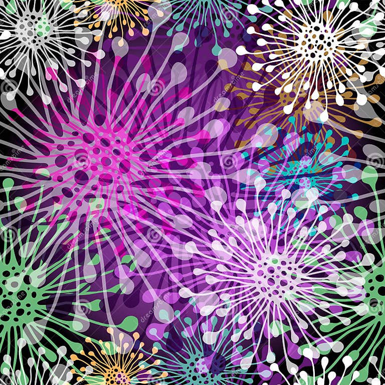 Seamless Vivid Spotty Pattern Stock Vector - Illustration of bright ...