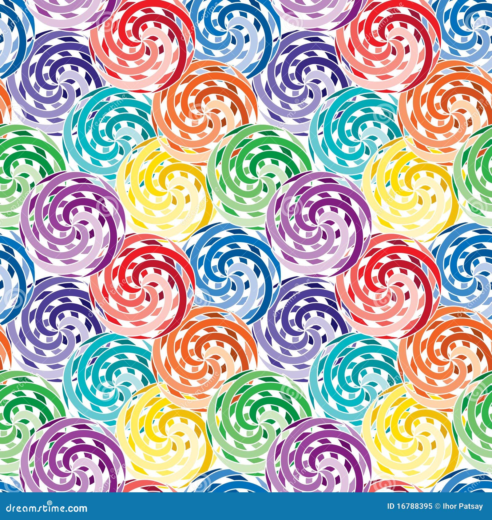 Seamless Vivid Swirl Pattern Stock Vector - Illustration of textile ... Seamless Vivid Swirl Pattern Stock Vector - Illustration of textile ...
