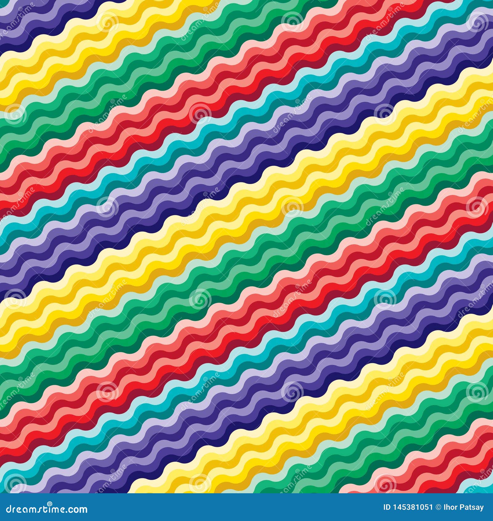 Seamless Vivid Wave Pattern Stock Vector - Illustration of fashion ... Seamless Vivid Wave Pattern Stock Vector - Illustration of fashion ...