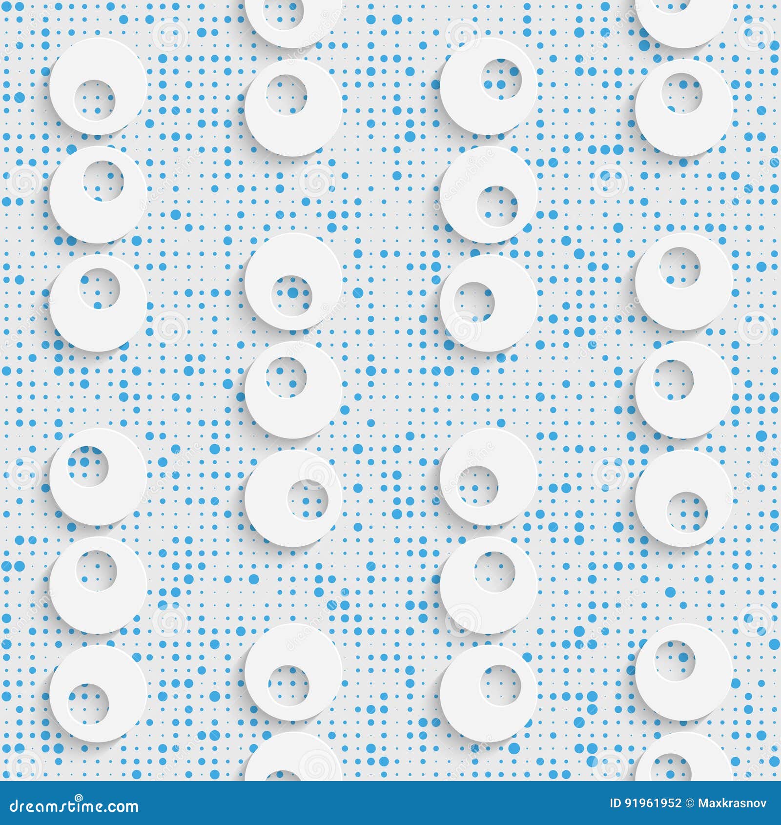 Seamless Volume Pattern. Abstract Technology Background Stock Vector ...