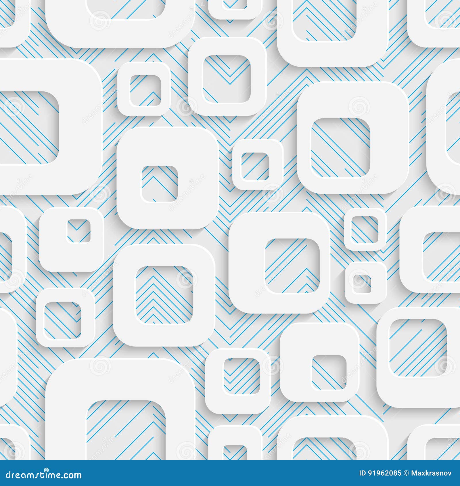 Seamless Volume Pattern. Abstract Technology Background Stock Vector ...