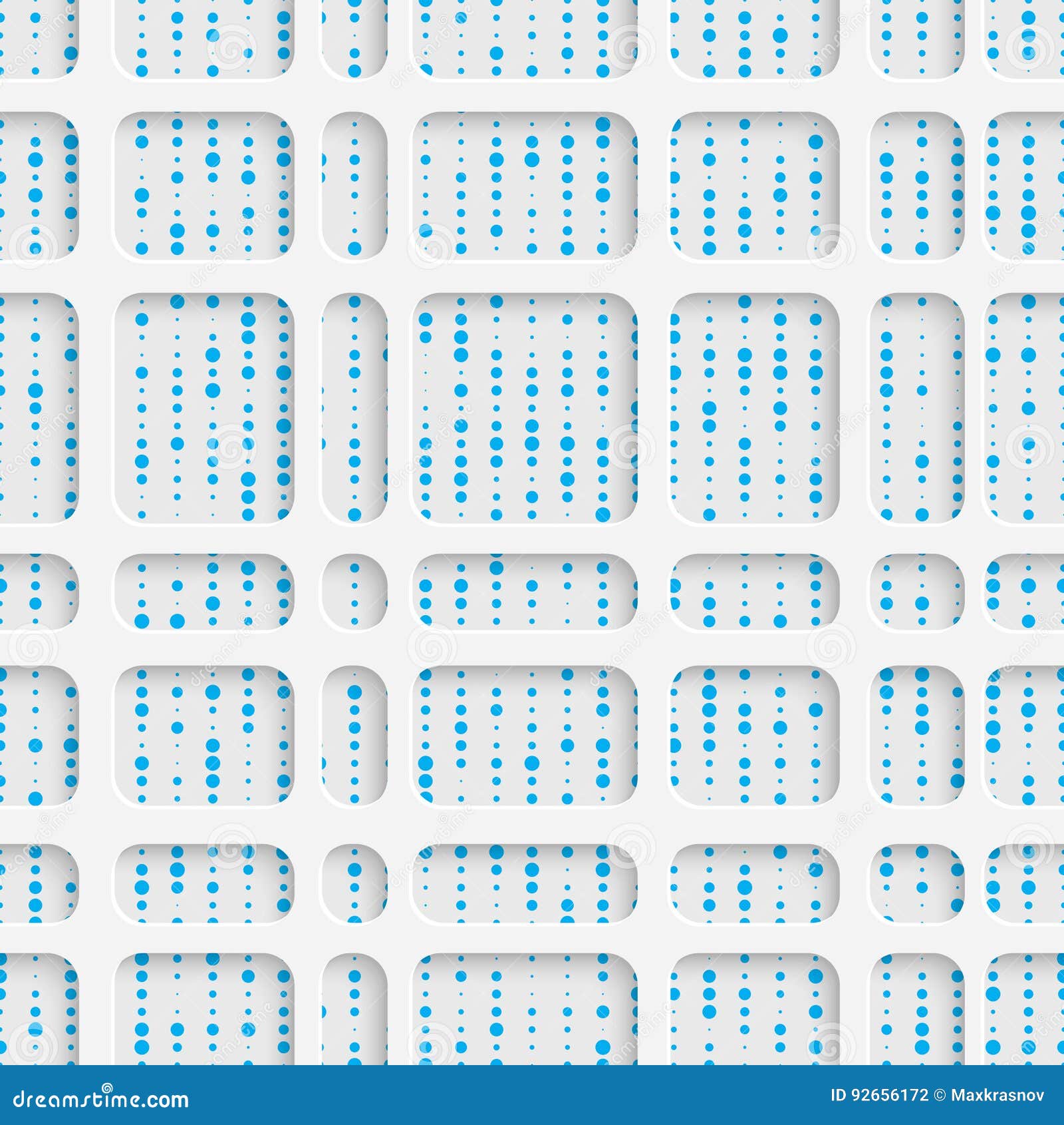 Seamless Volume Pattern. Abstract Technology Background Stock Vector ...