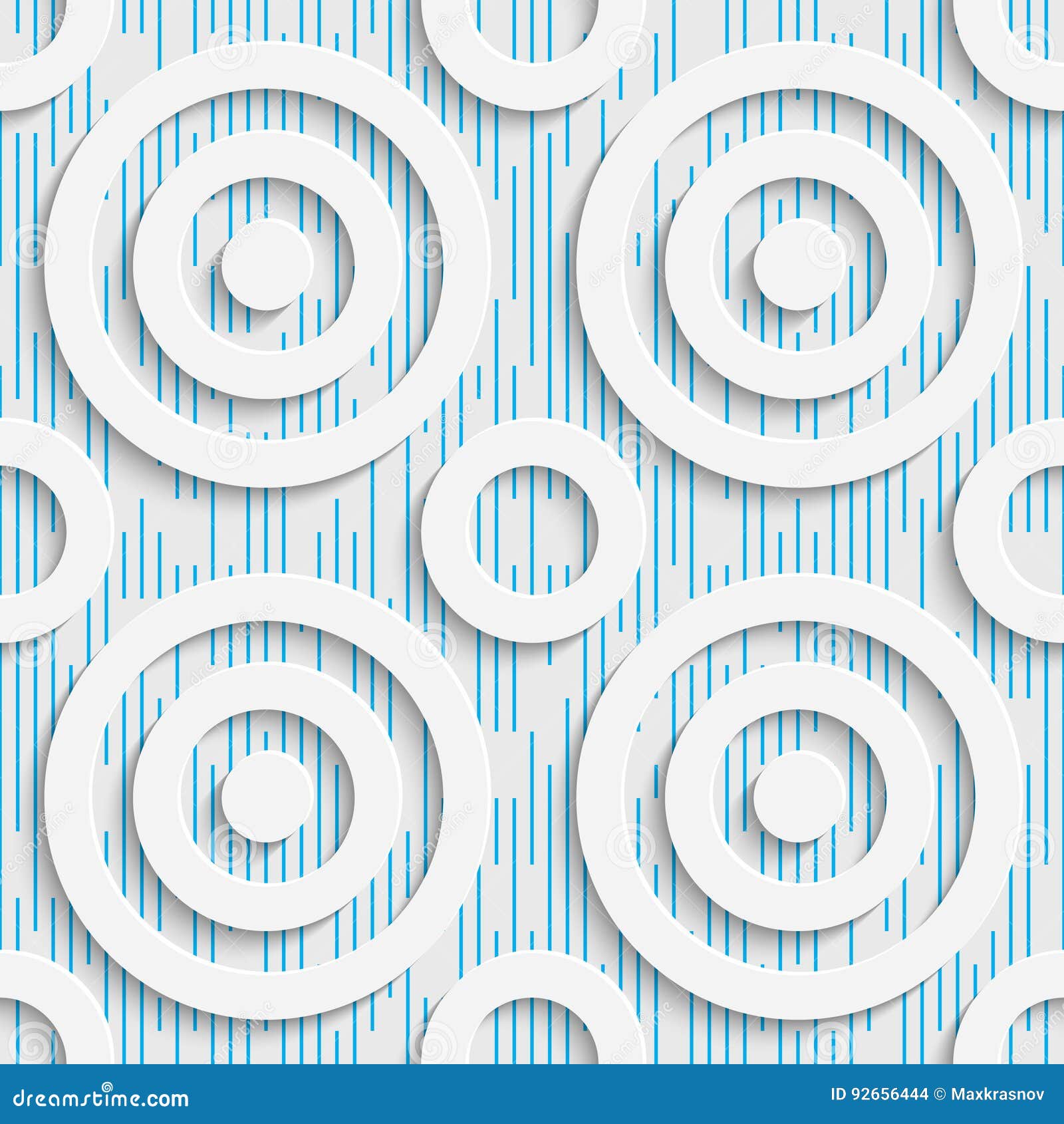 Seamless Volume Pattern. Abstract Technology Background Stock Vector ...