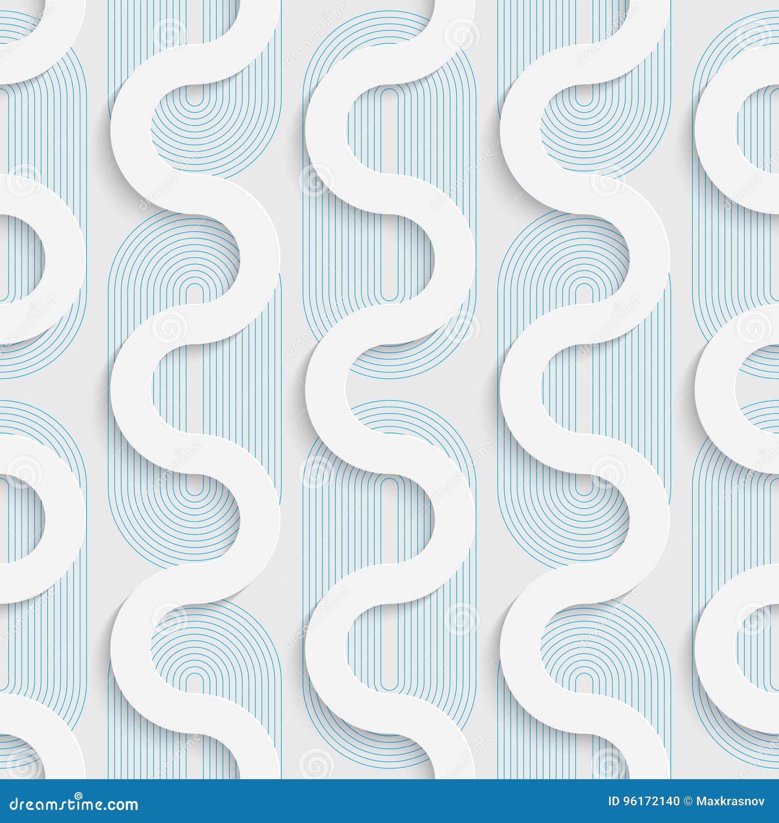 Seamless Volume Pattern. Abstract Technology Background Stock Vector ...