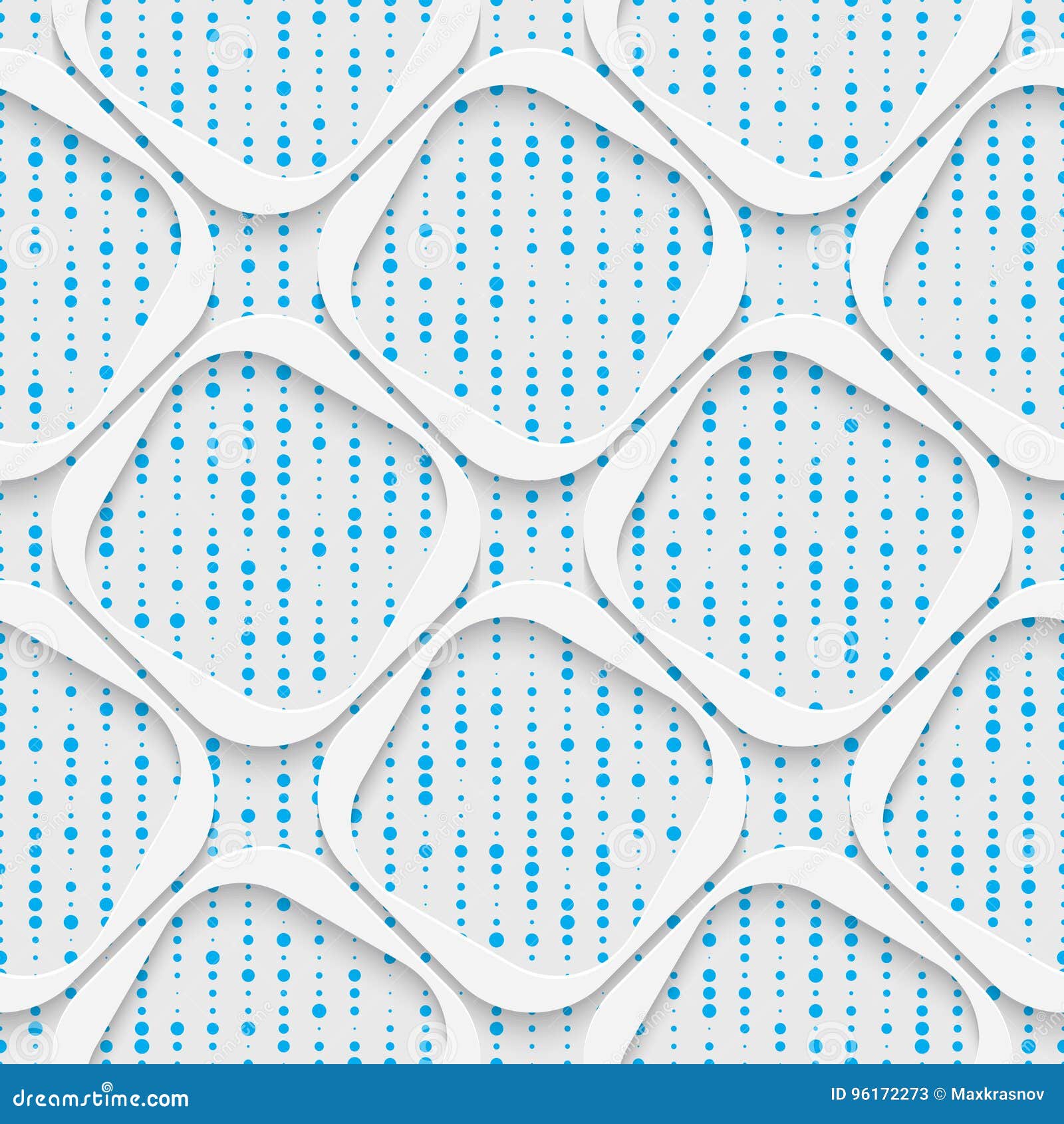 Seamless Volume Pattern. Abstract Technology Background Stock Vector ...