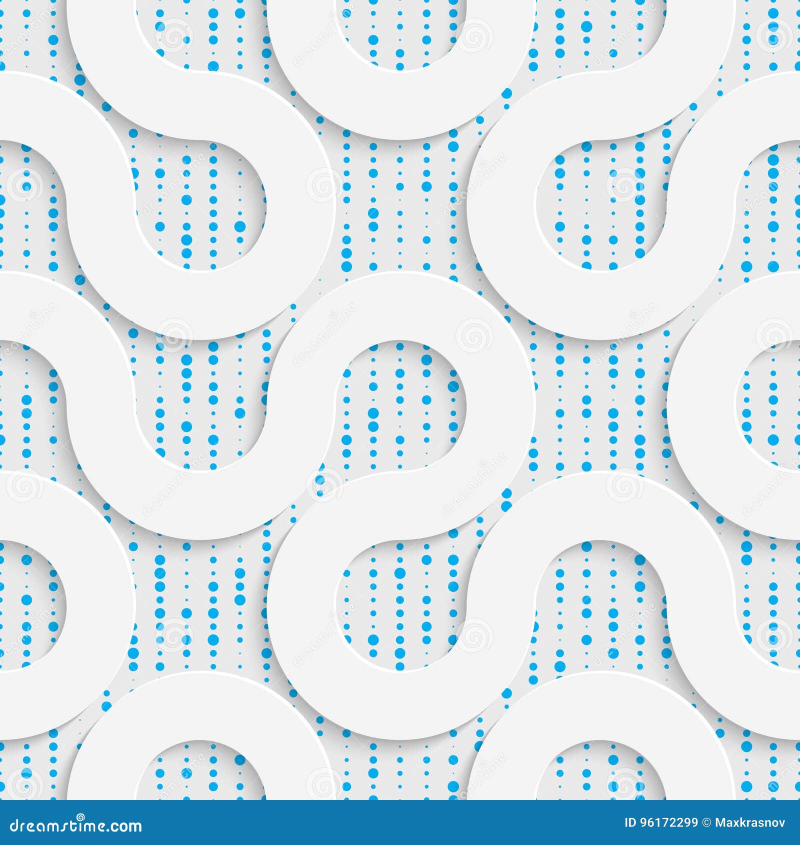 Seamless Volume Pattern. Abstract Technology Background Stock Vector ...