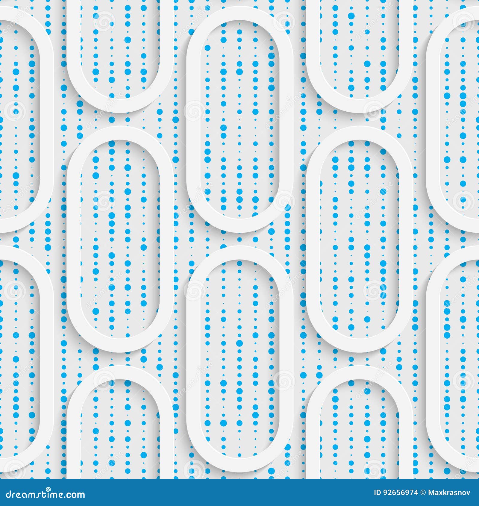 Seamless Volume Pattern. Abstract Technology Background Stock Vector ...