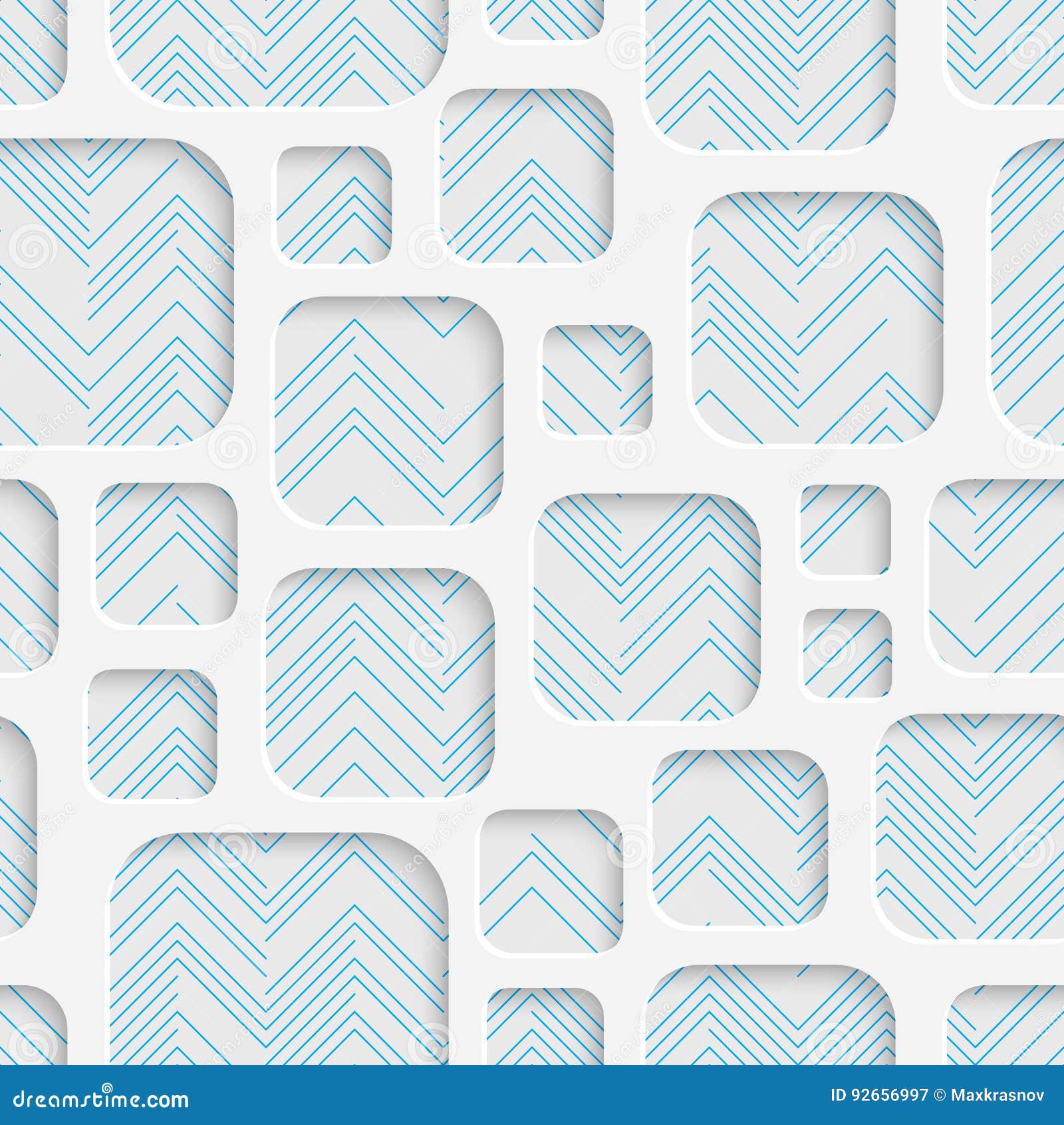 Seamless Volume Pattern. Abstract Technology Background Stock Vector ...