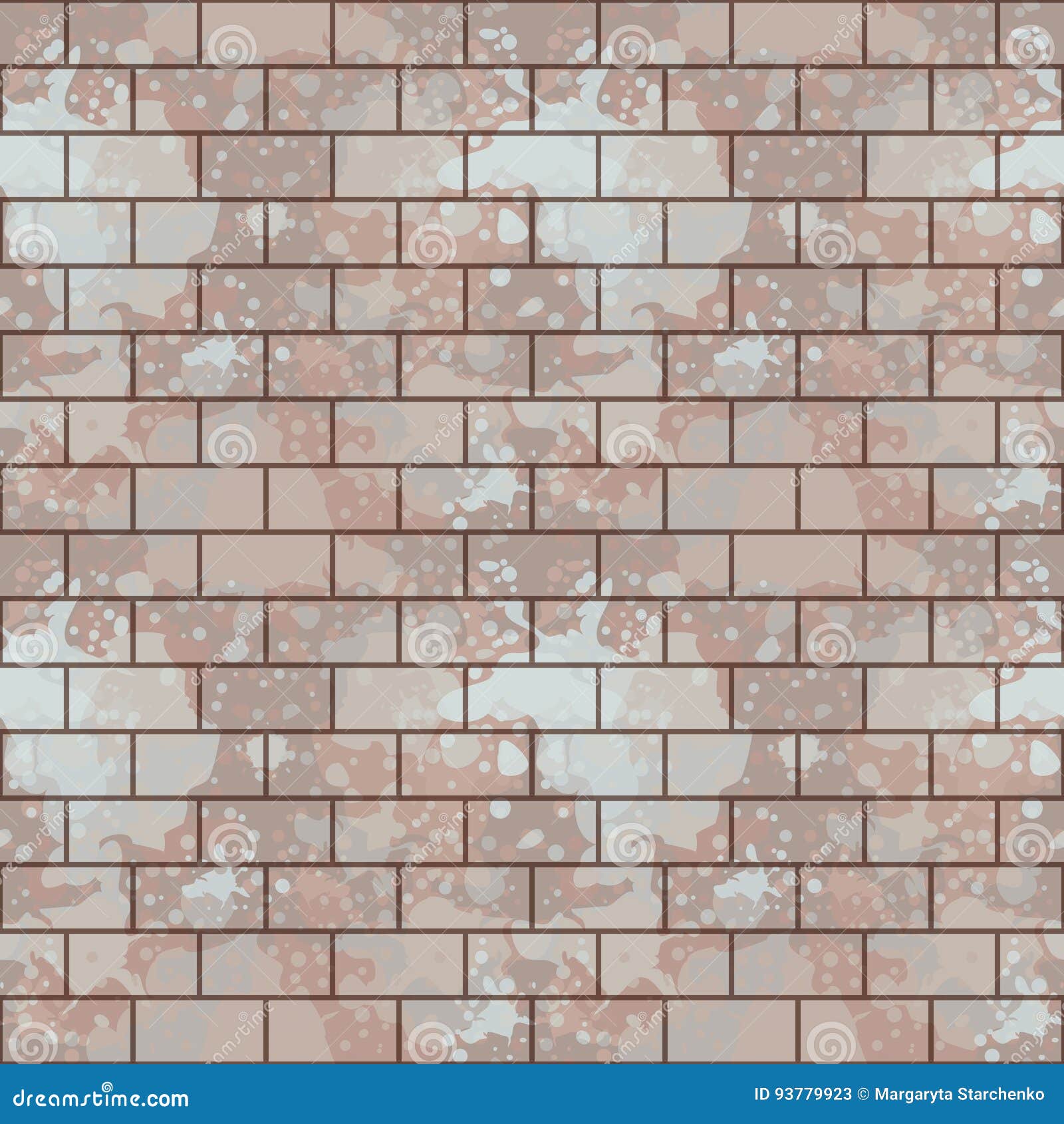 Seamless wall pattern stock vector. Illustration of ornamental - 93779923