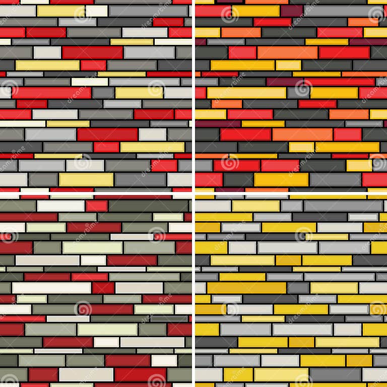 Seamless wall patterns stock vector. Illustration of paper - 16785469