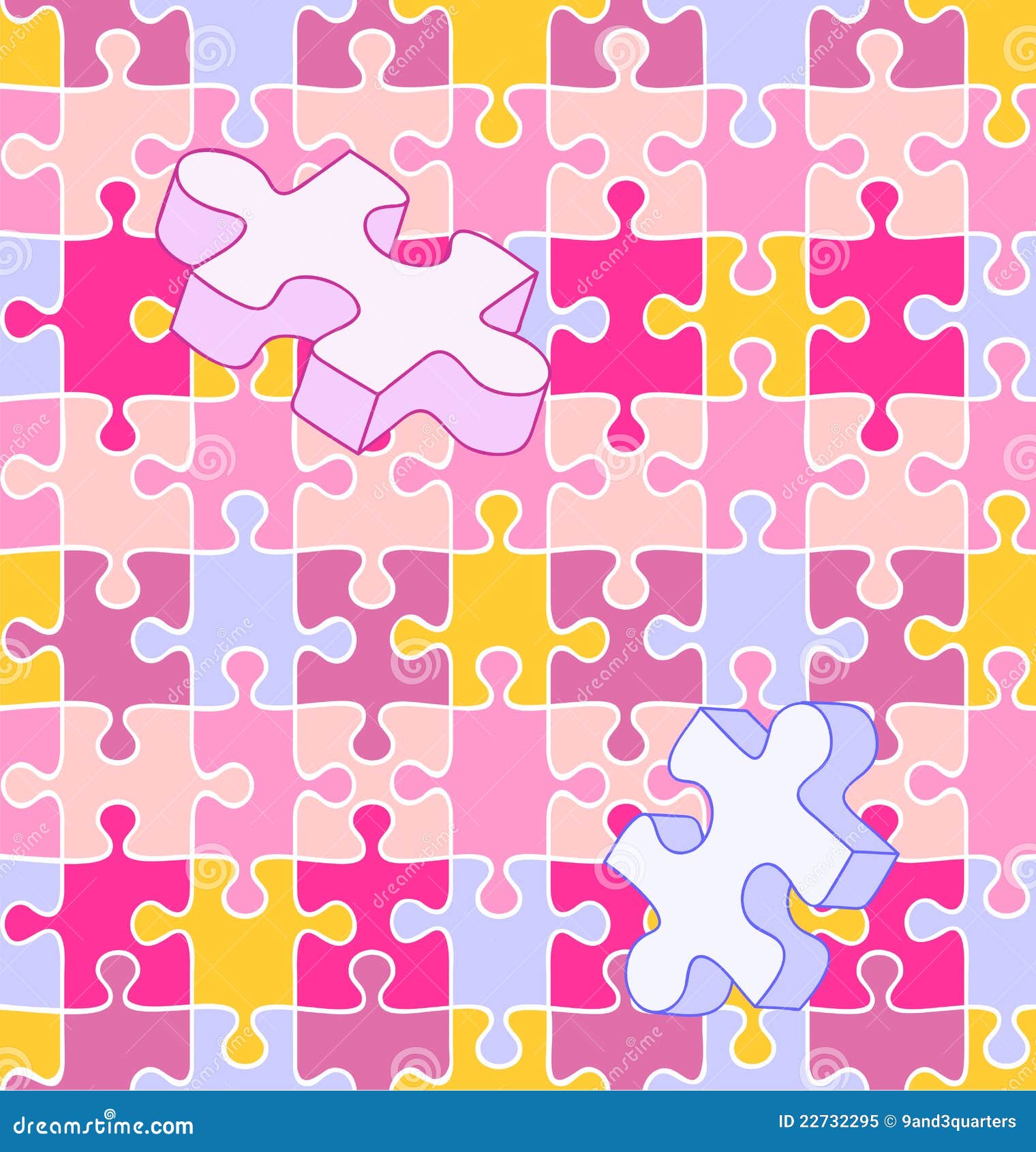 Seamless Wall-to-wall Autism Puzzle Pattern Stock Vector - Illustration ... Seamless Wall-to-wall Autism Puzzle Pattern Stock Vector - Illustration ...
