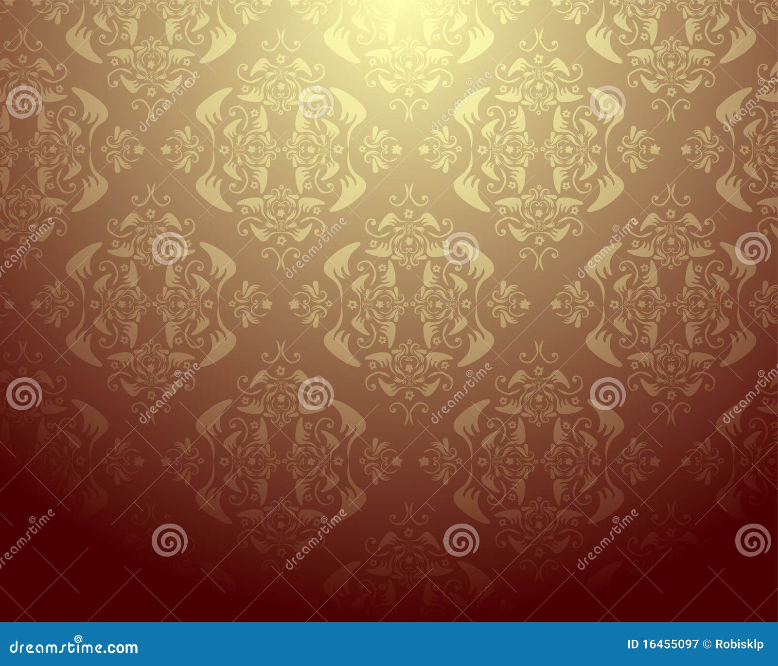 Seamless wallpaper stock vector. Illustration of seamless - 16455097