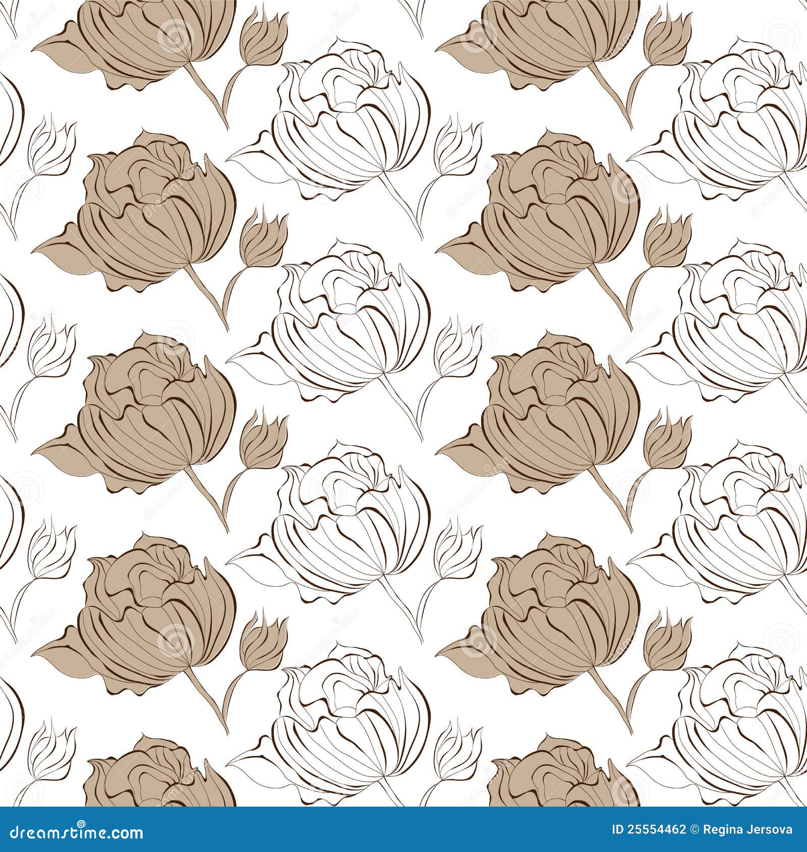 Seamless wallpaper stock vector. Illustration of color - 25554462