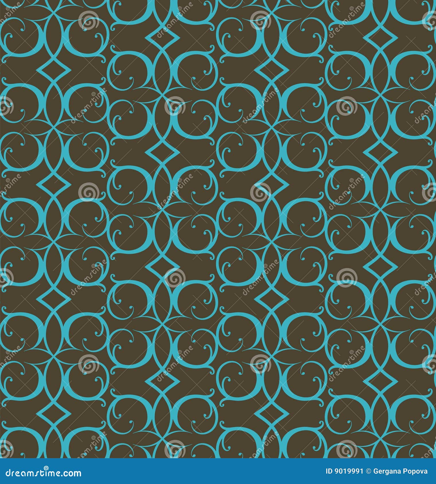 Seamless Wallpaper Background Stock Vector - Illustration of decorative ...